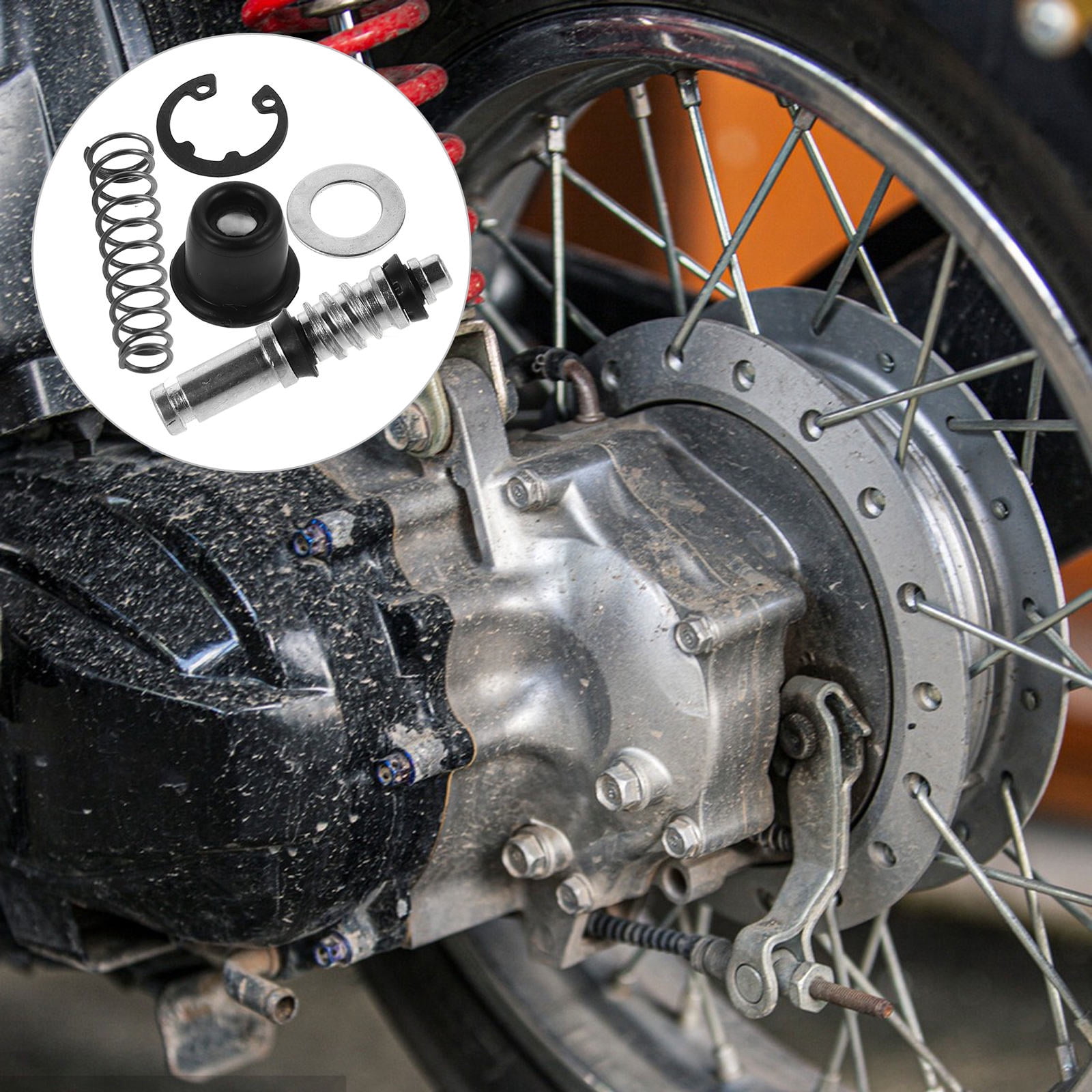 LABSERRON 1Set Rear Brake Master Kit 5.00X1.20X1.20CM For Professional ...