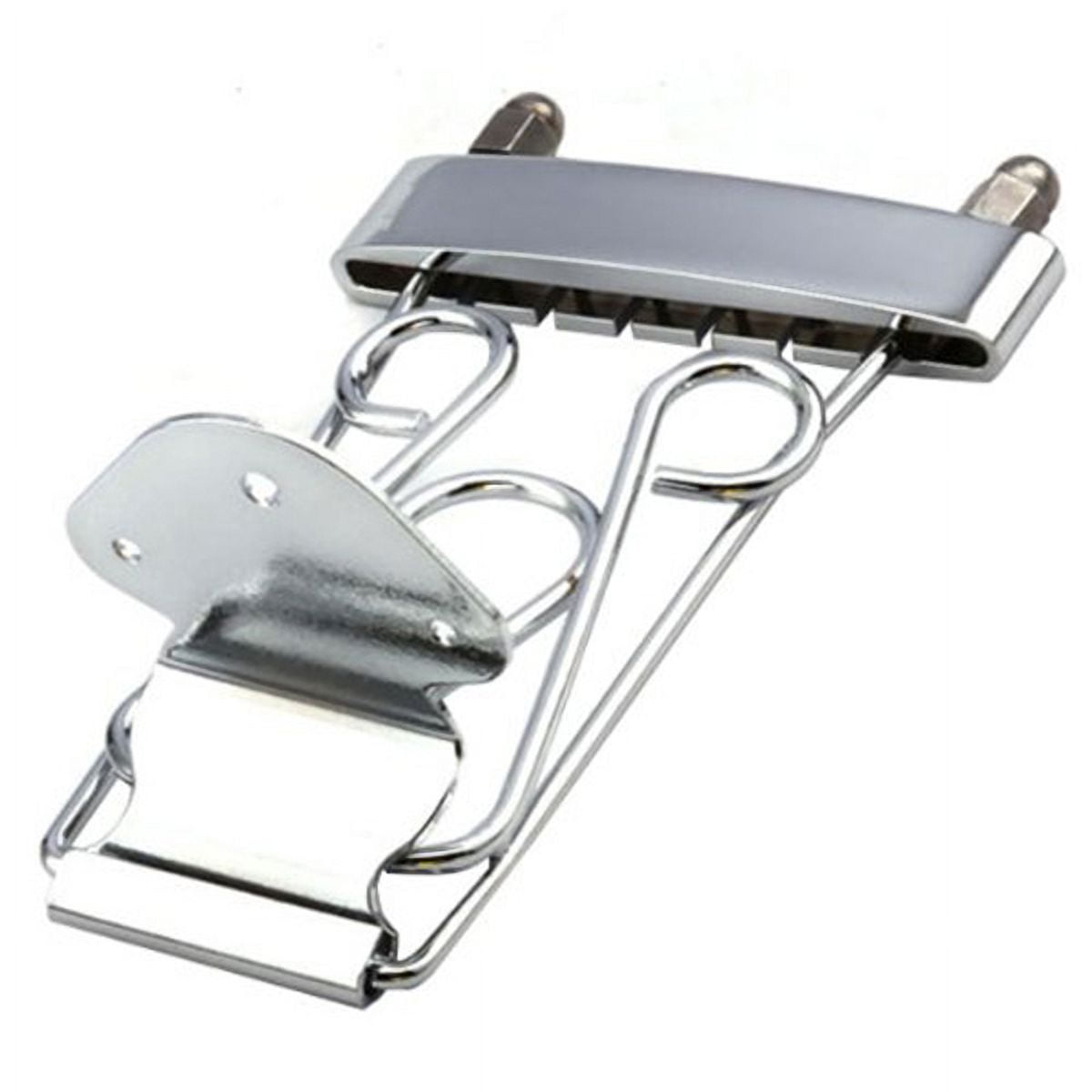 LABSERRON 1Set Silver Trapezoidal Tailpiece For 335 Guitar Including ...