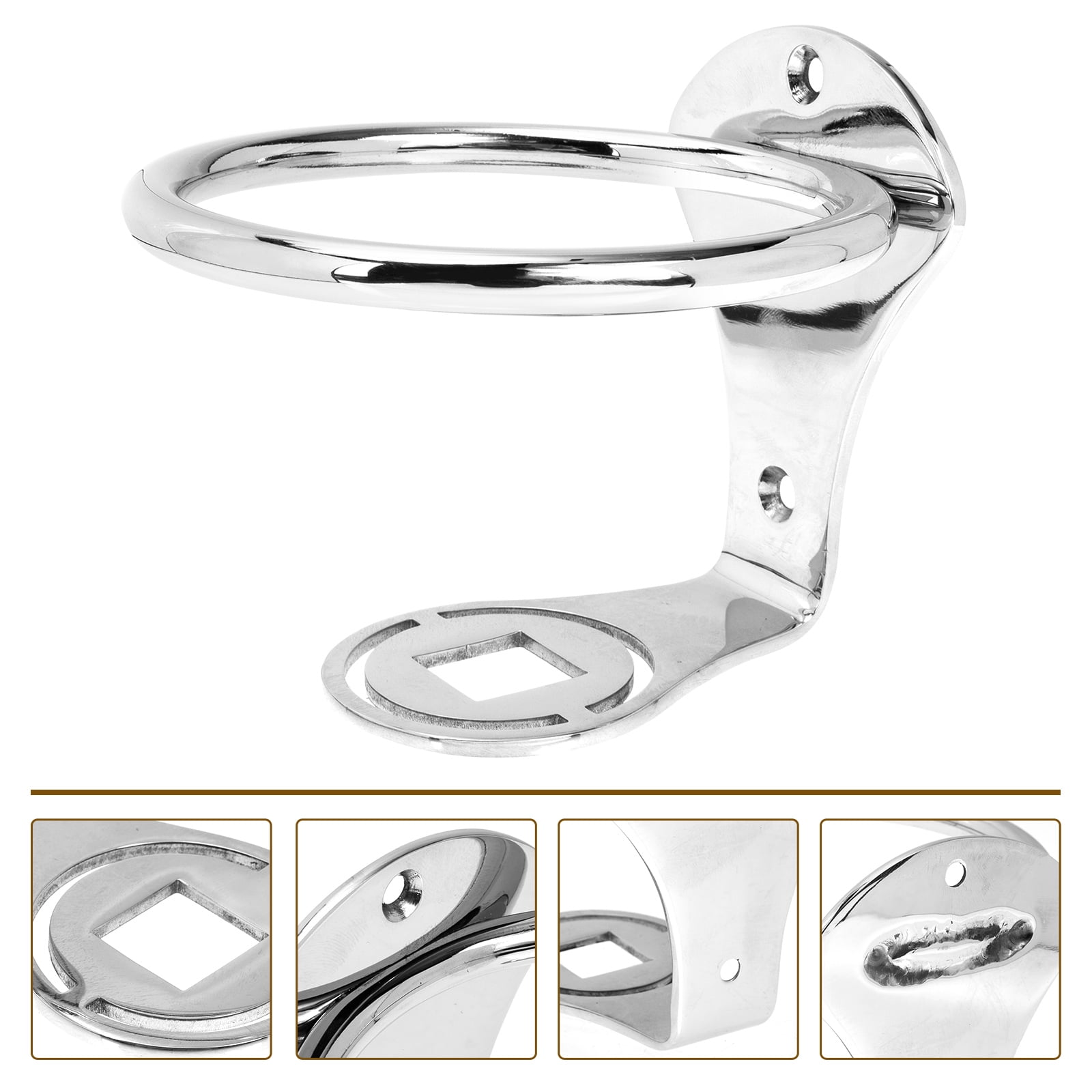 LABSERRON 1Set Silver Water Cup Holder for Boat Yacht Truck Car ...