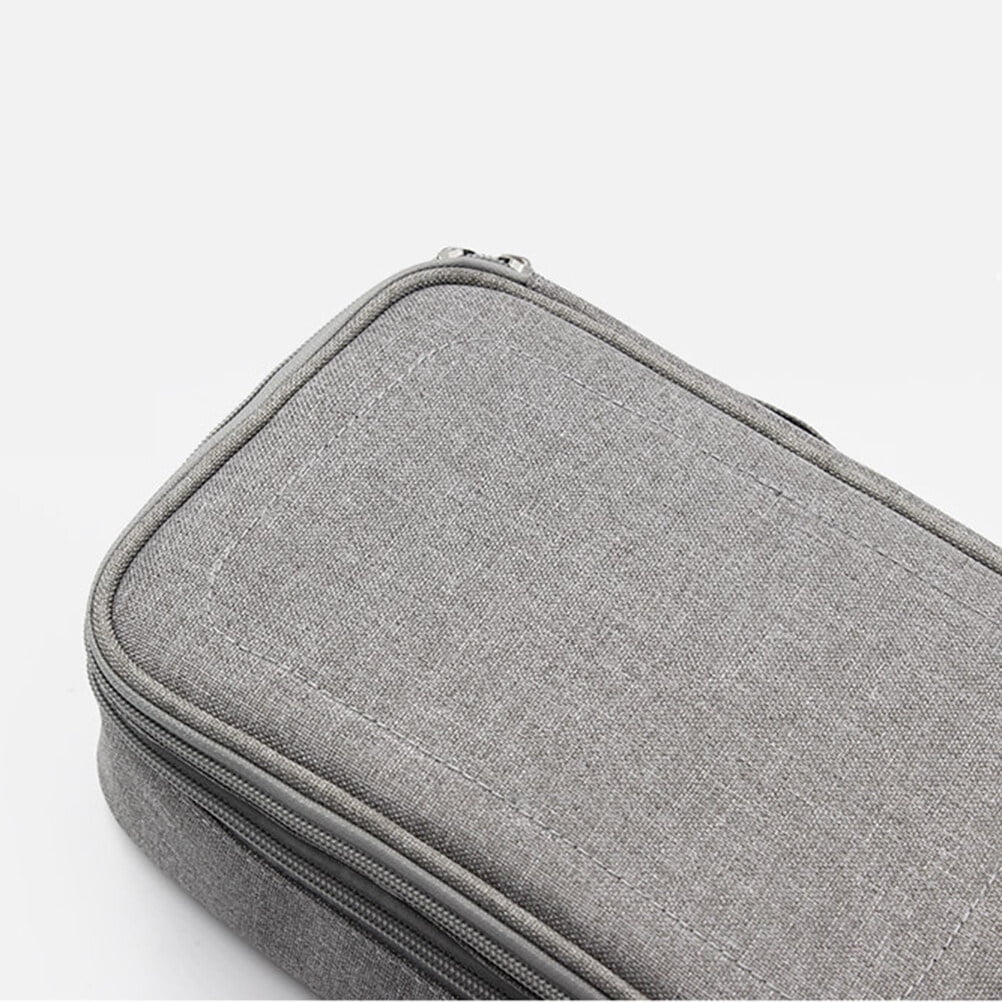 LABSERRON 1Set Technology Bag In Gray Rectangular Shape For Travel And ...