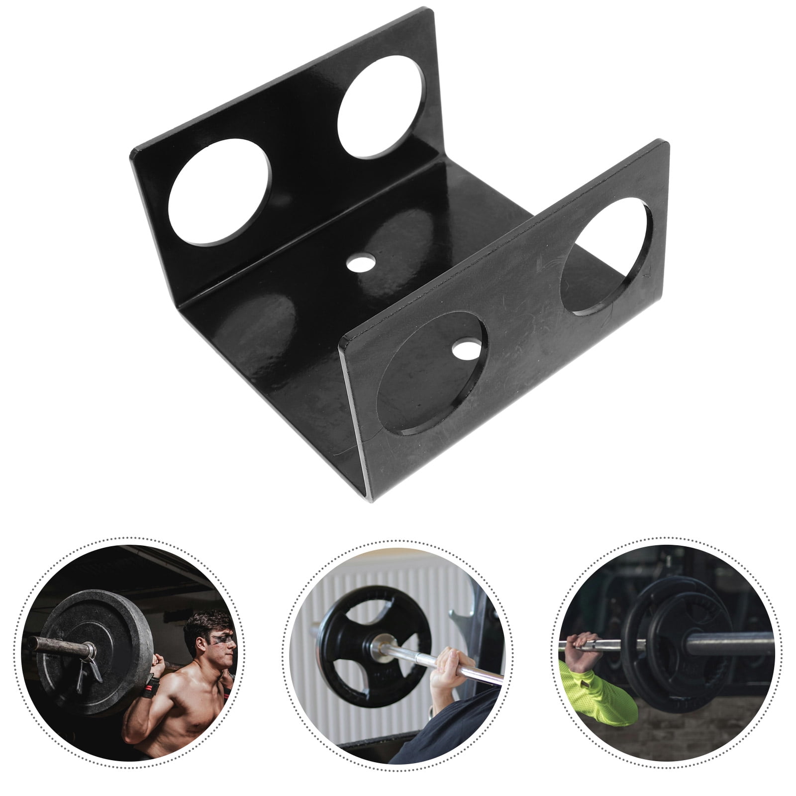 LABSERRON 1Set Wall Mount Weight Plate Holder For Commercial Gym 16 ...