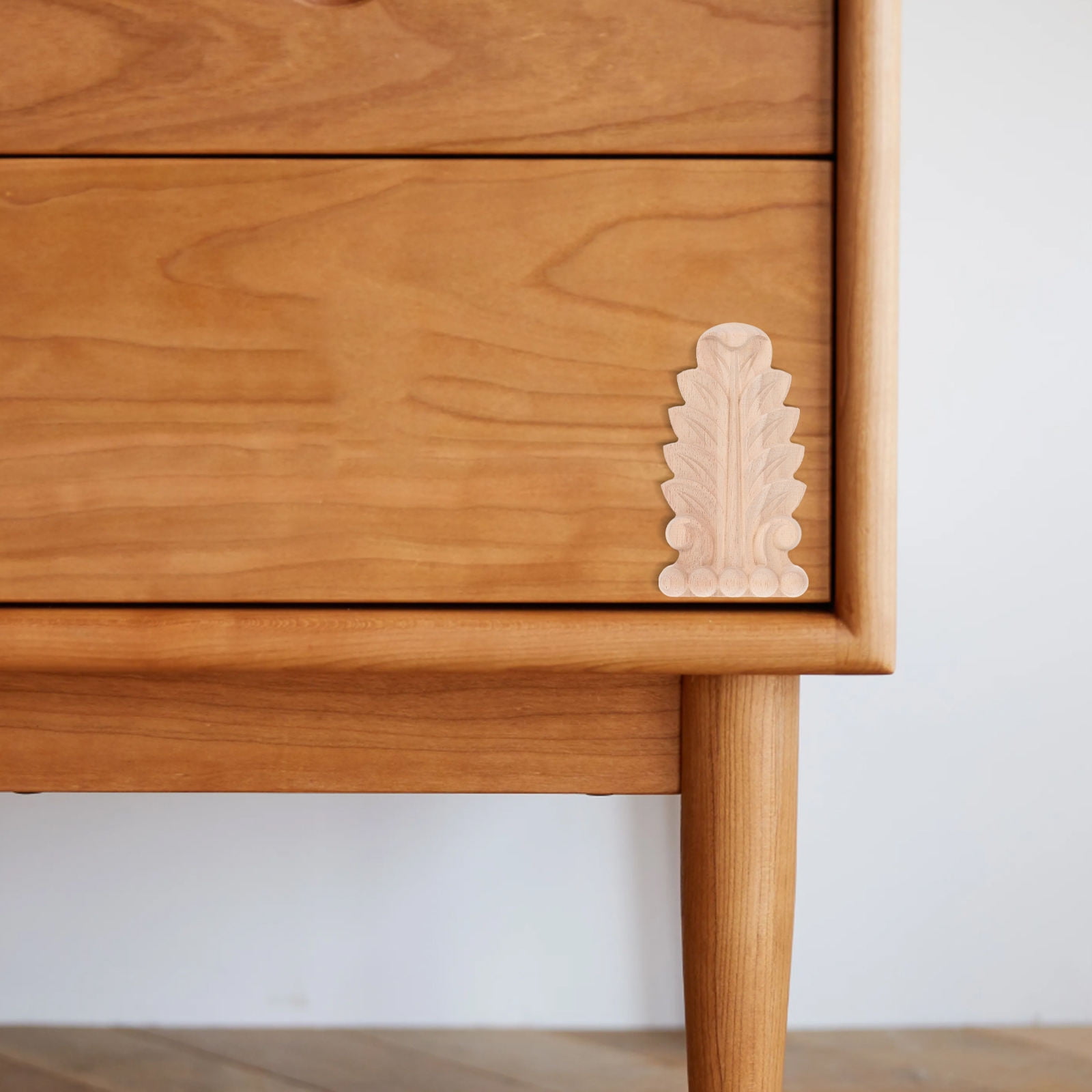 LABSERRON 1Set Wooden Applique For Study Decorative Onlays Beige Color ...