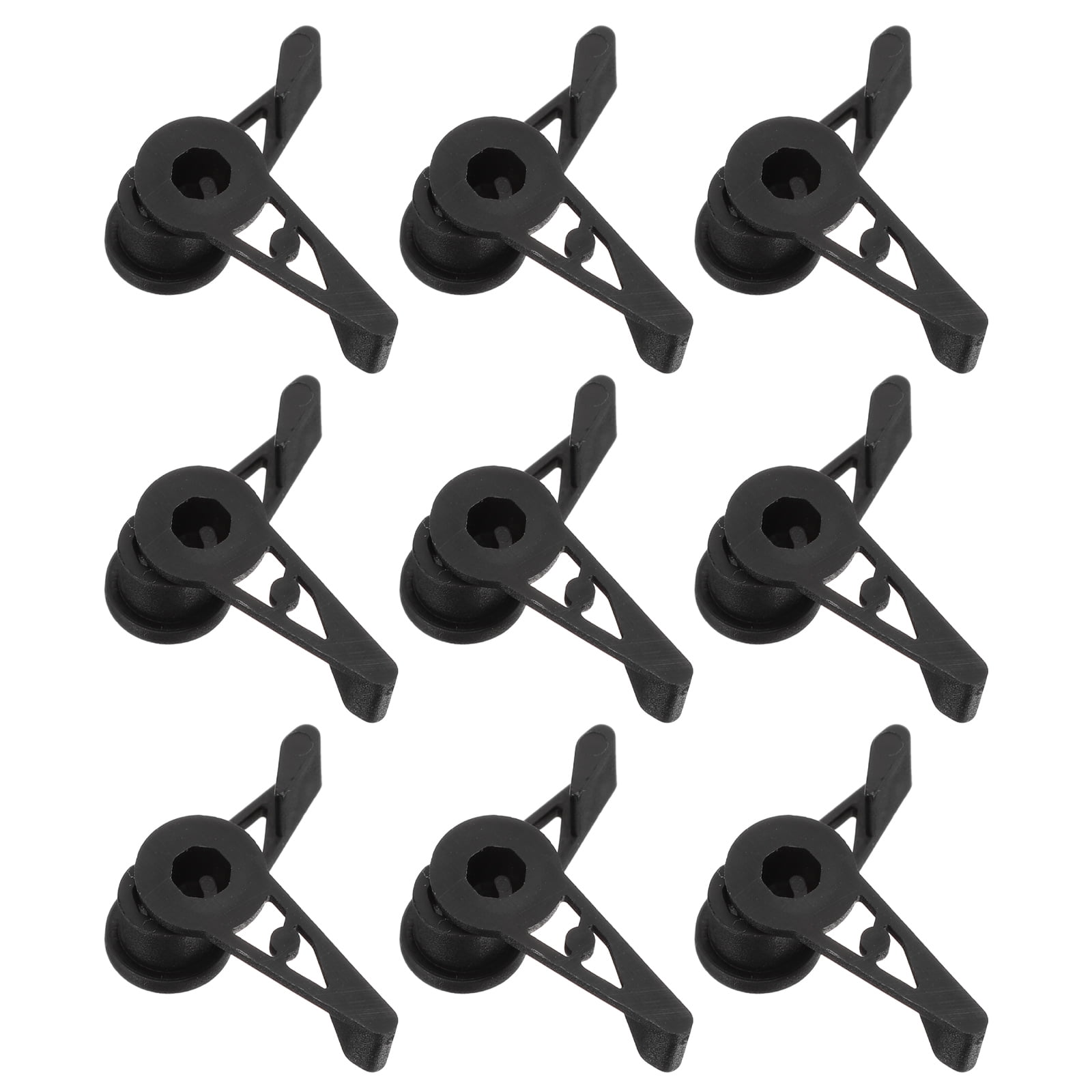 LABSERRON 20Pcs Black Plastic Plant Benders for Garden Plants Branch ...