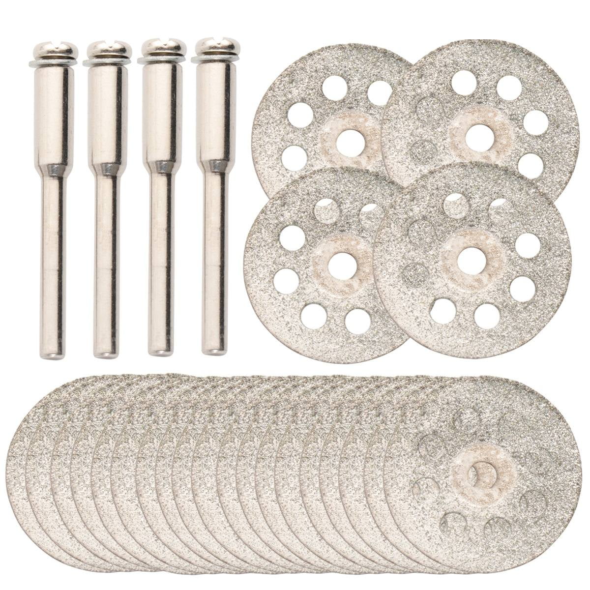 LABSERRON 20Pcs Diamond Grinding Discs for Drill Hobby Sharpening Tools ...