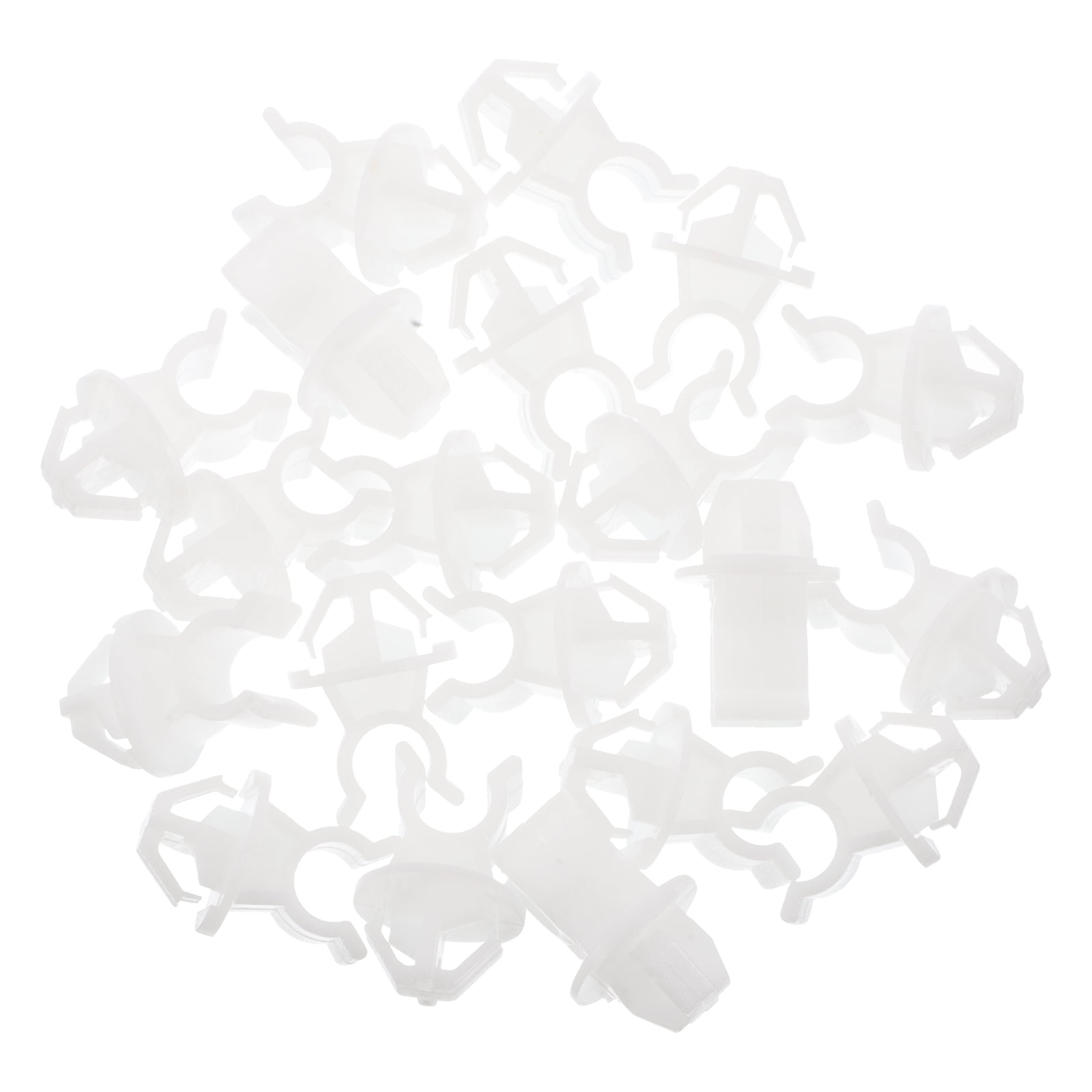 LABSERRON 20Pcs Durable White Hood Prop Rod Retainer Clip for Car ...