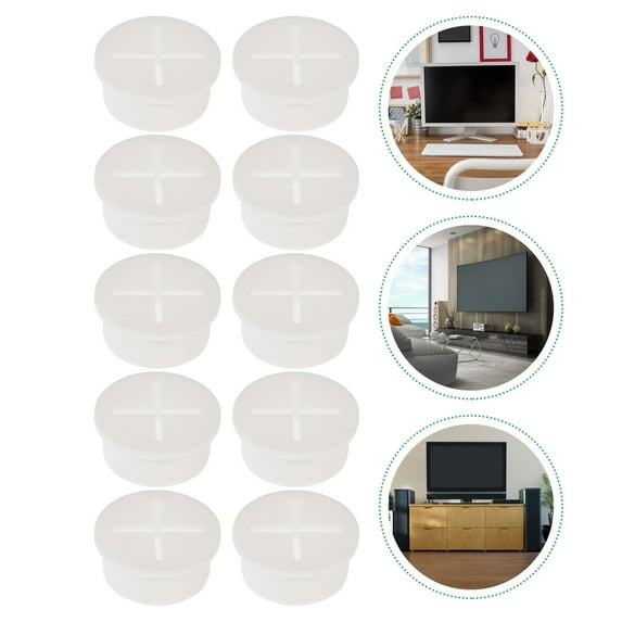 LABSERRON 20Pcs Rubber Cable Grommets for Wiring Cable Management ...