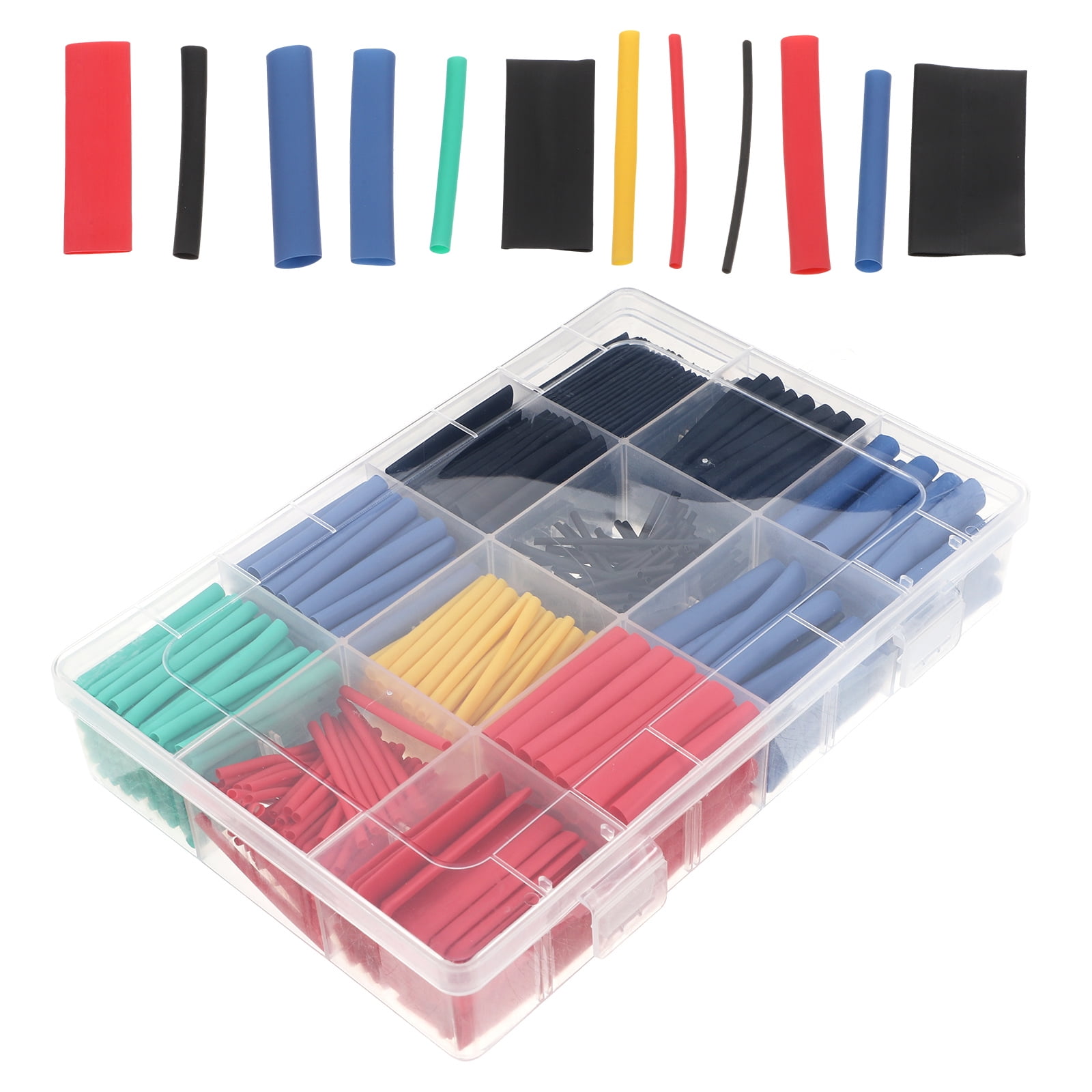 LABSERRON 270Pcs Electrical Shrink Wrap Tubing Assorted Color for ...