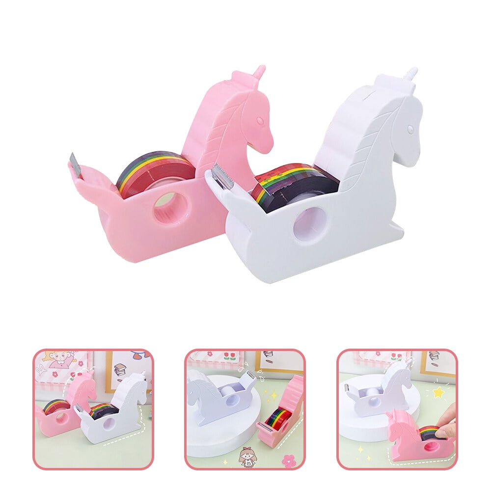 LABSERRON 2Pcs Small and Compact Tape Dispenser 9.1x8.5cm - Walmart.com