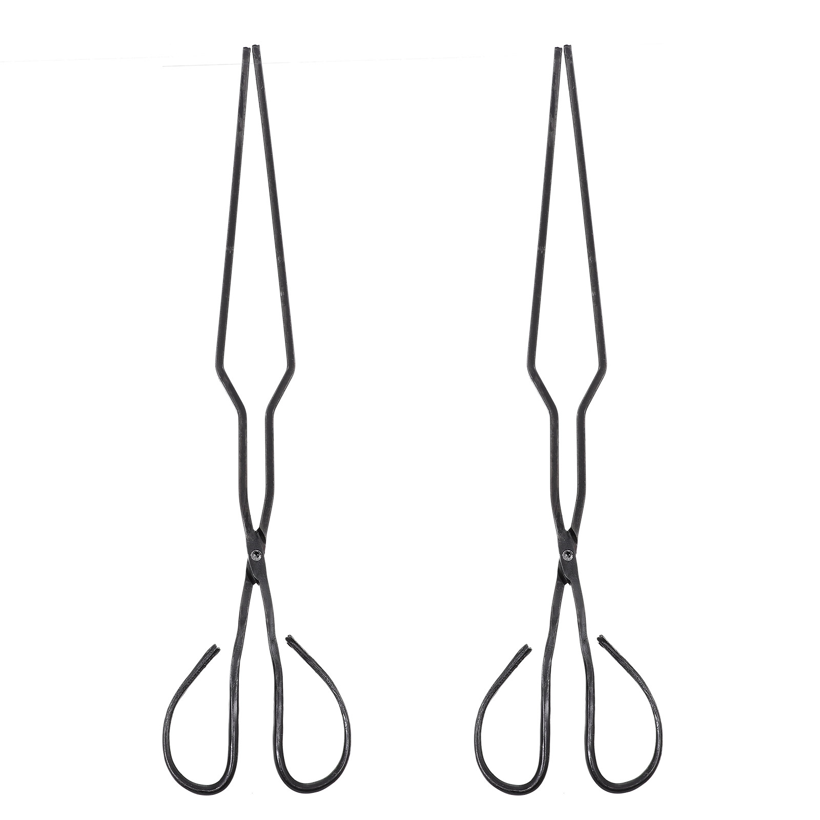 LABSERRON 2Set Iron Barbecue Charcoal Clamp for Outdoor Activities and ...
