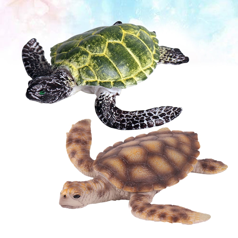 LABSERRON 2Set Sea Animal Doll Realistic Ocean Animal Figures For ...