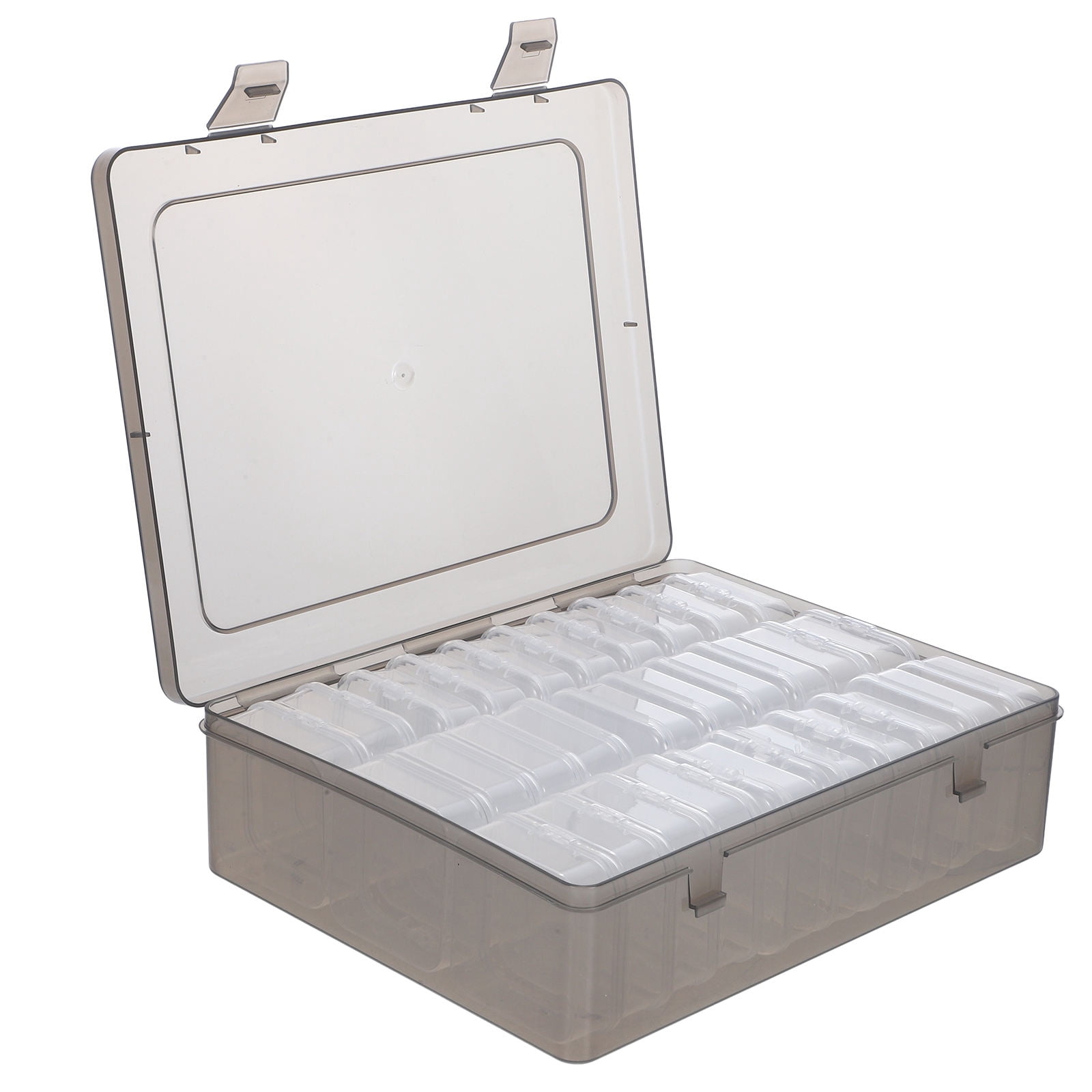 LABSERRON 30 Small Cases Bead Storage Box for Crafts Organizer with ...