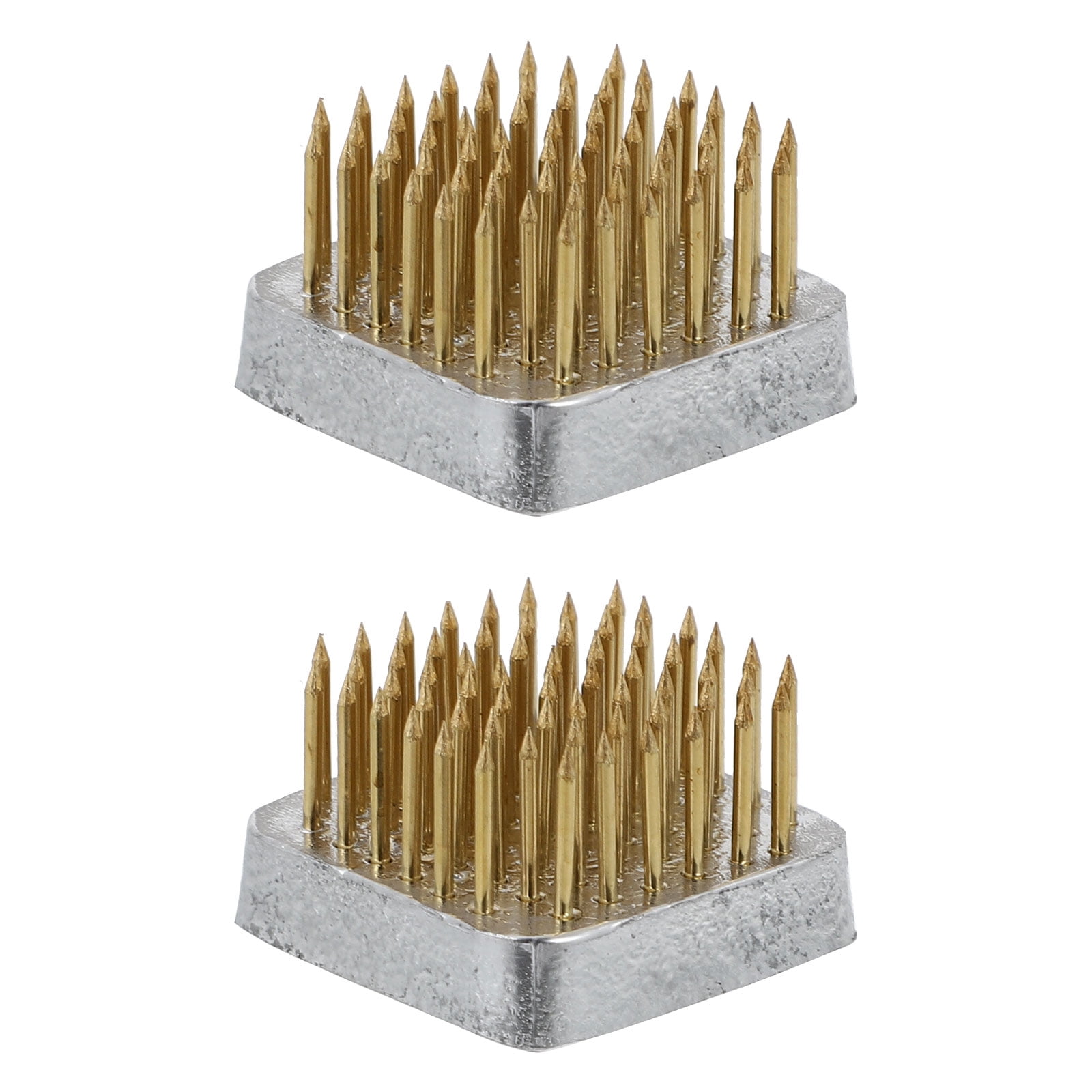 LABSERRON 32Pack Flower Arrangement Pin Holder Copper Zen Inspired ...