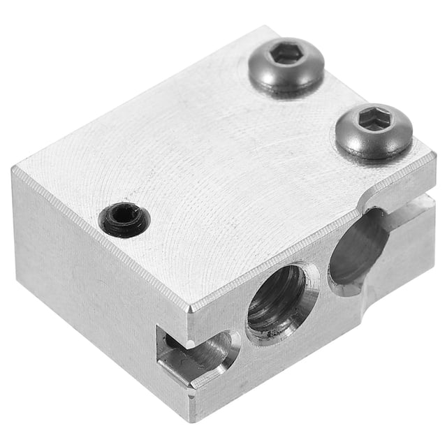 LABSERRON 3D Printer Heat Block 1Pack Thermal Conductivity Silver ...