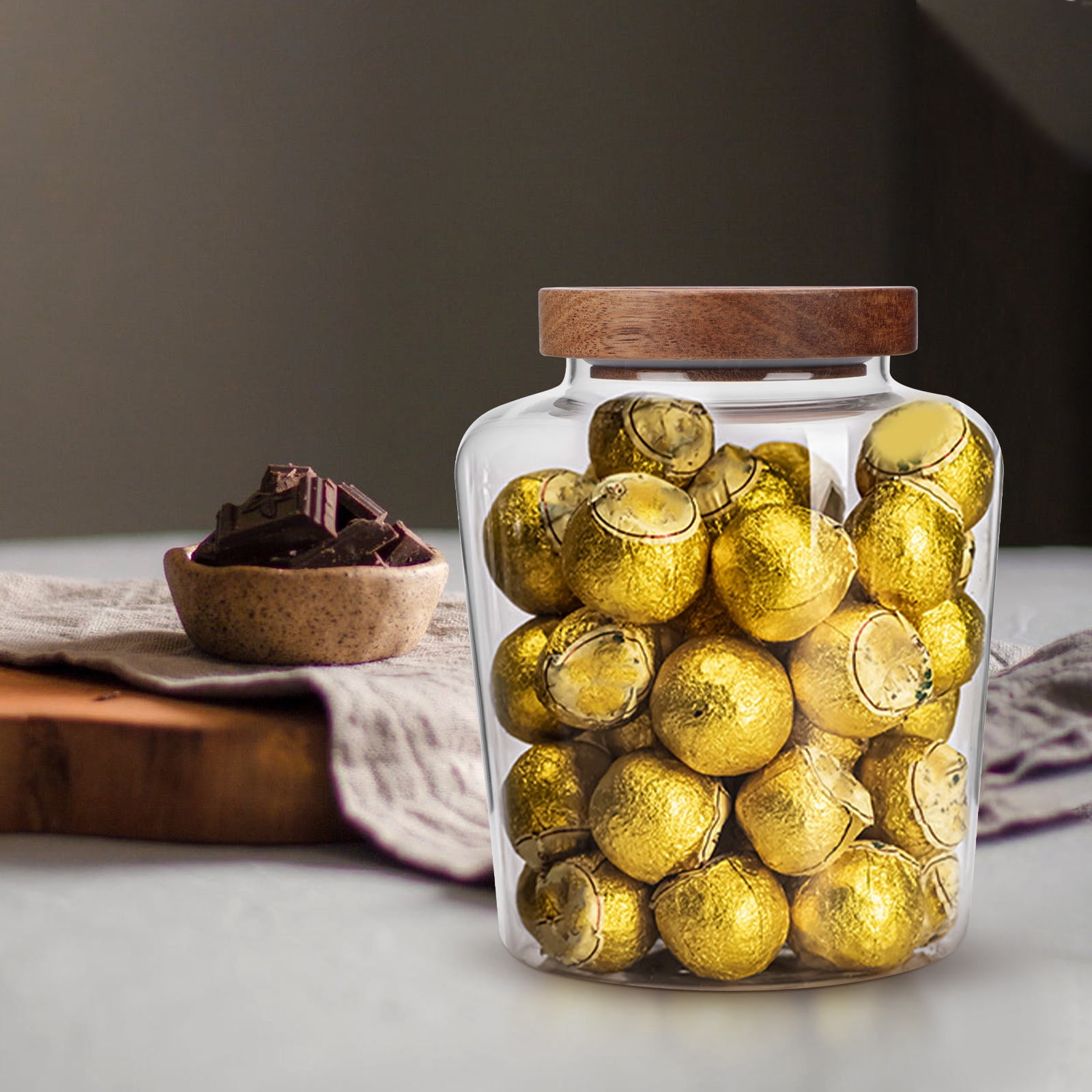 LABSERRON 3Pack Food Containers With Lids For Kitchen Storage Round ...