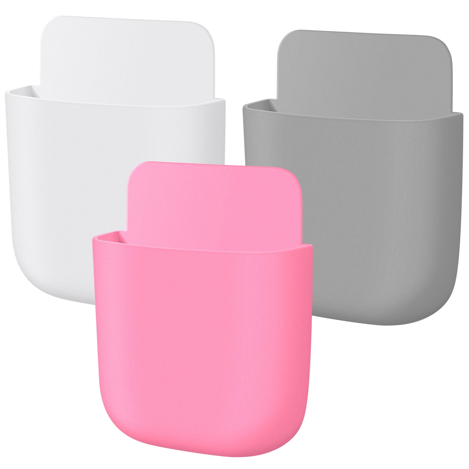 LABSERRON 3Pack Mobile Phone Storage Box Wall-Mounted Charging Rack for ...
