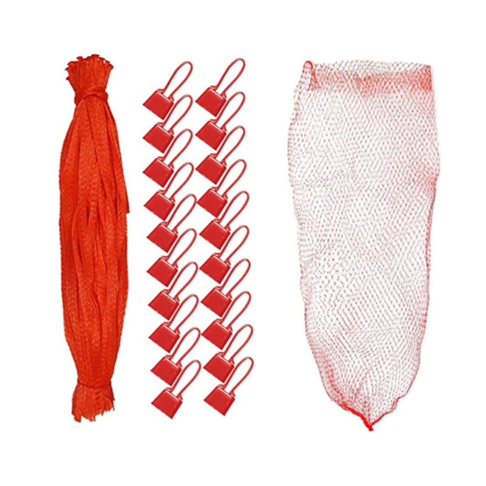 LABSERRON 3Pack Reusable Produce Net Bag for Fruit and Vegetable ...