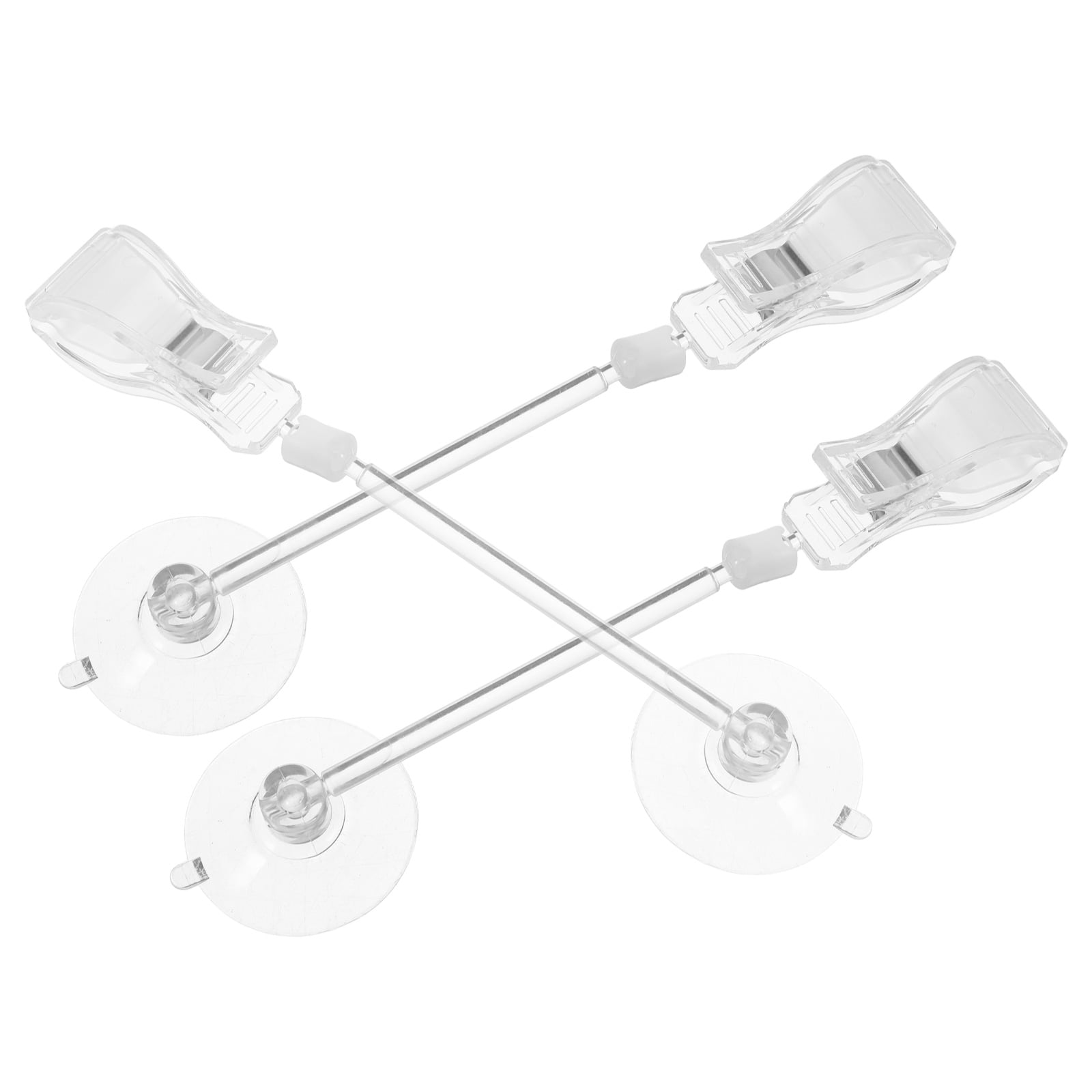 LABSERRON 3Pcs Aquarium Suction Cup Clips with Suction Cup Base for ...