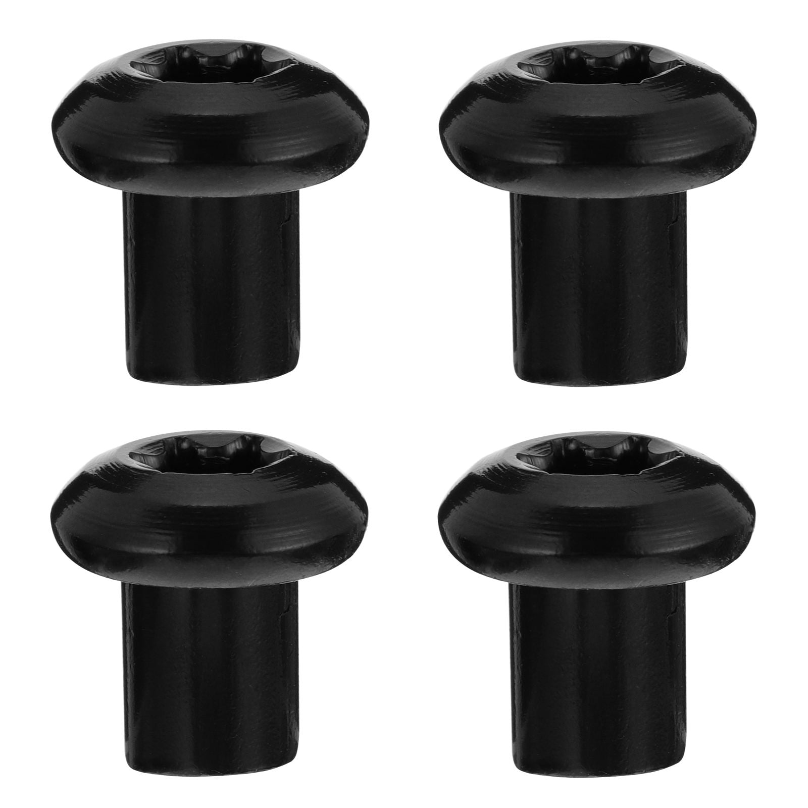 LABSERRON 4Pcs Black Iron Door Hinge Nuts for Auto Durable Installation ...