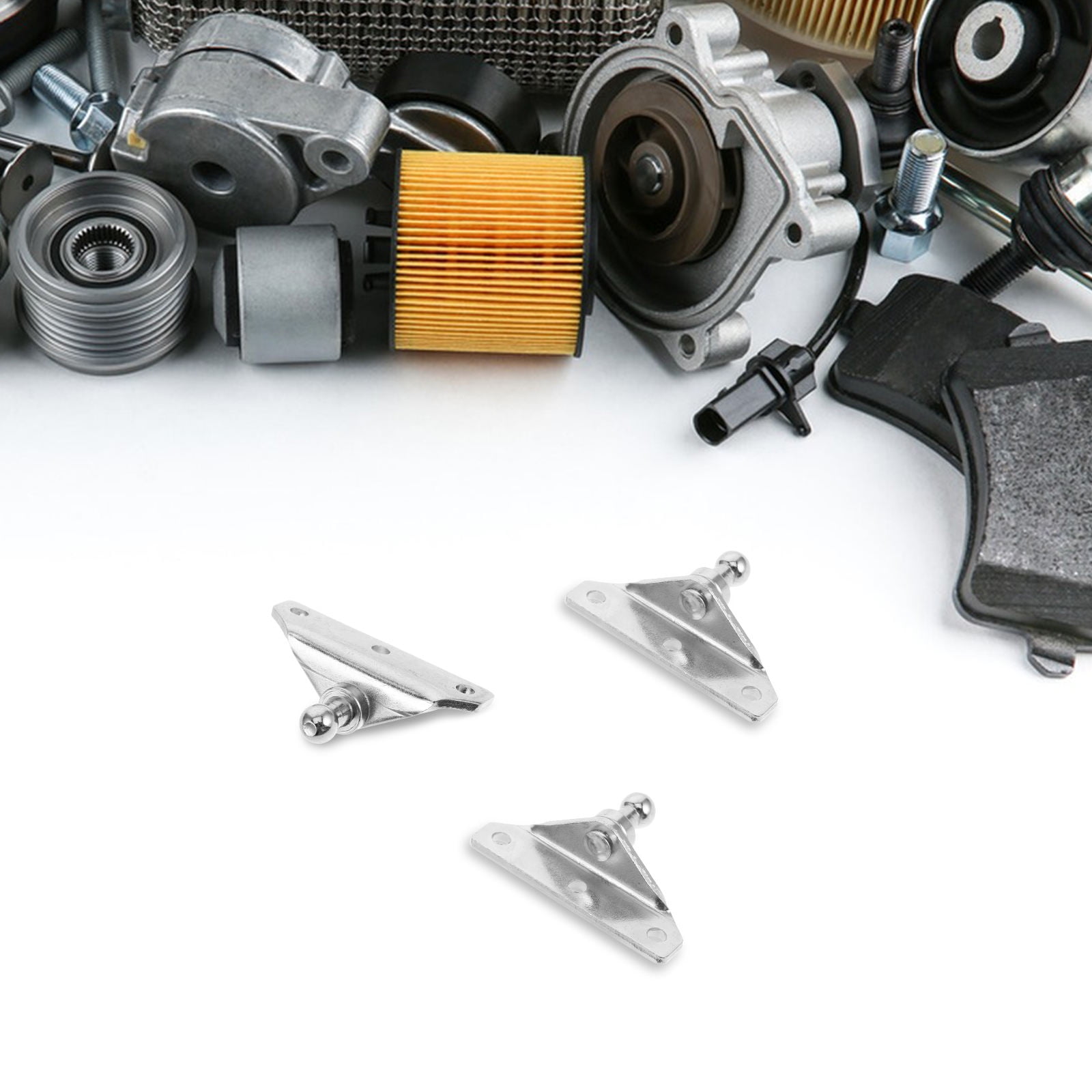 LABSERRON 4Pcs Metal Gas Ball Mount Bracket Kit for Automotive Use Car ...