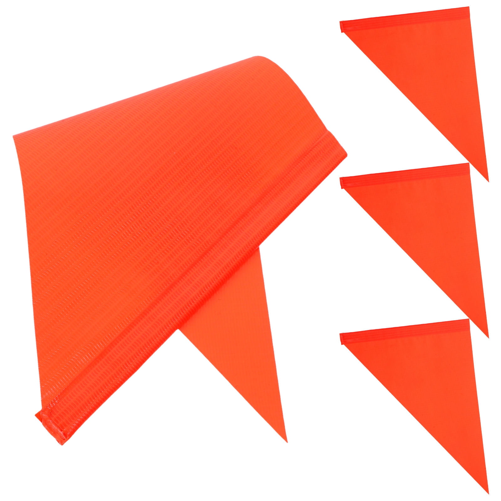 LABSERRON 4Pcs Red Safety Flags for Bicycle with Enhanced Visibility ...