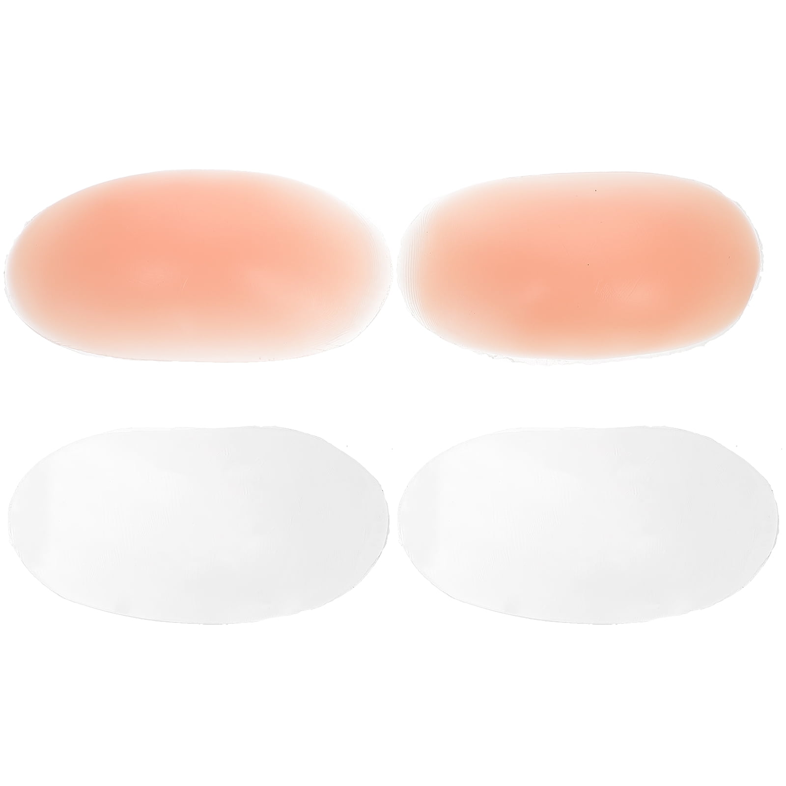 LABSERRON 4Pcs Reusable Adhesive Shoulder Enhancer Pads Transparent ...