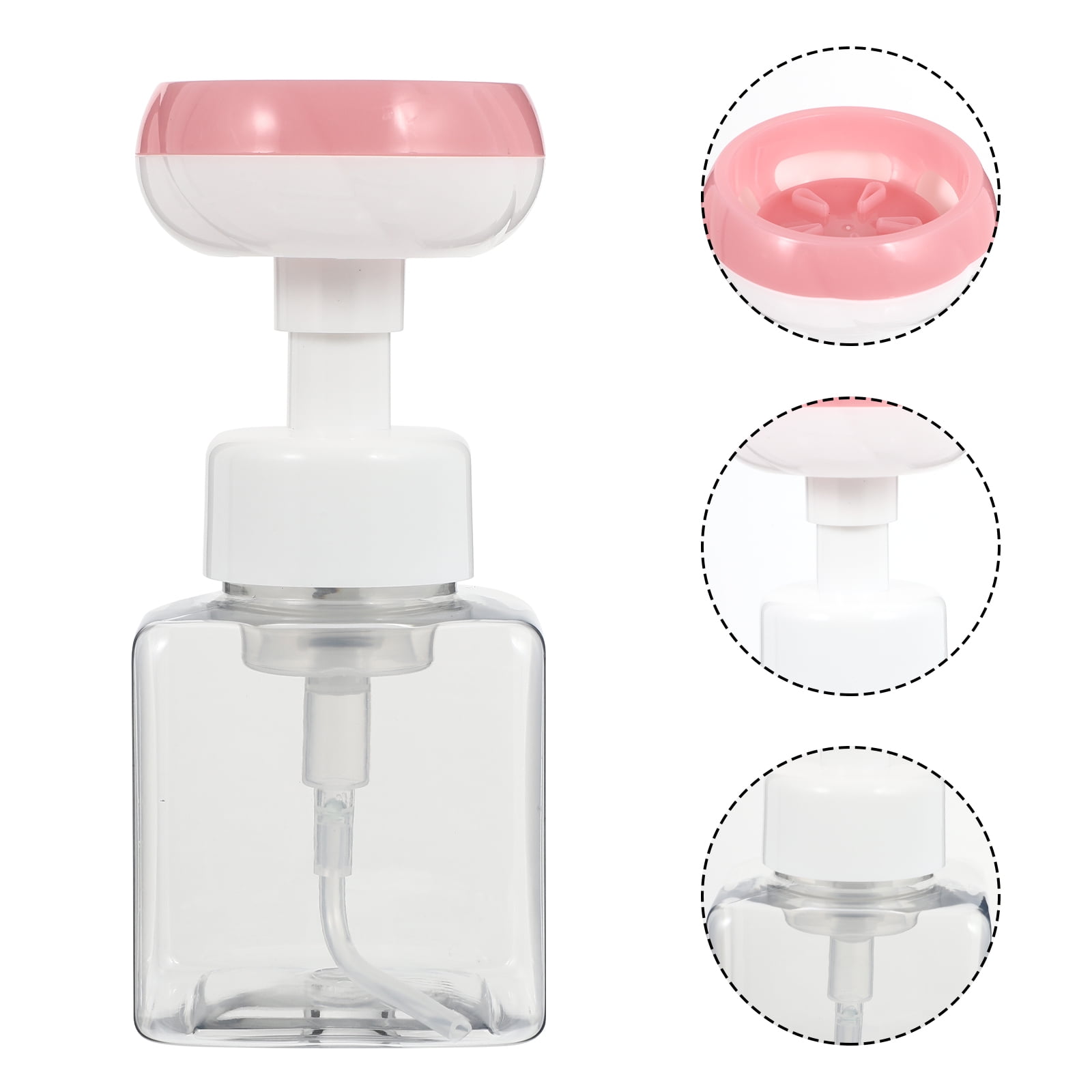 LABSERRON 4Set Small Plastic Bottles Emulsion Dispenser for Kids Travel ...