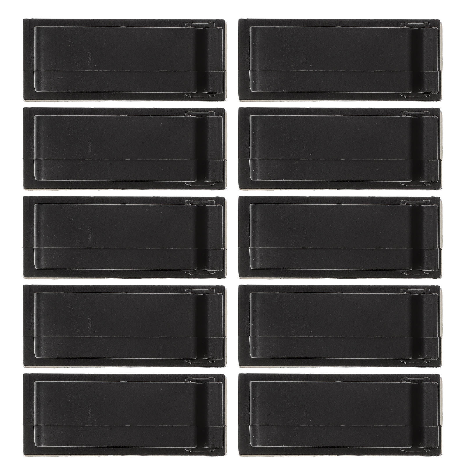 LABSERRON 50Pcs Cable Management Clip for Office Desk with Black Color ...