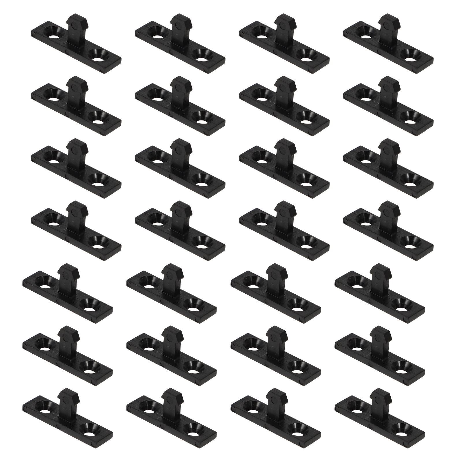 LABSERRON 50Set Plastic Kitchen Garbage Bin Clip for Trash Can ...