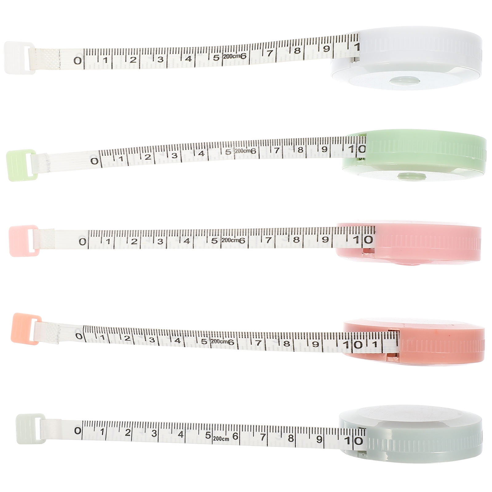 LABSERRON 5Pcs Retractable Tape Measure for Sewing and DIY Projects ...