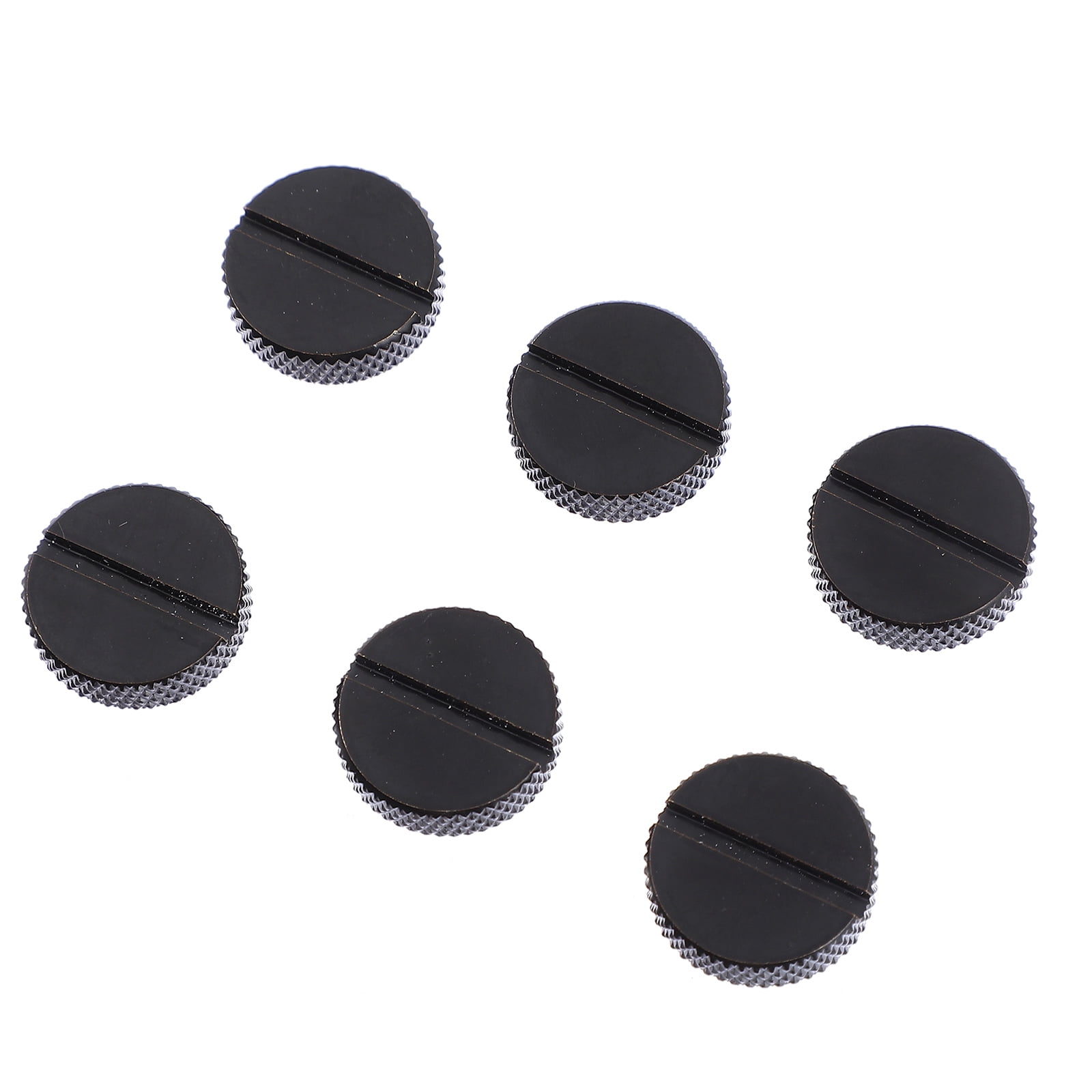 LABSERRON 6Pcs Black Brass Stopper for Liquid Cooling Hand Tightening 1 ...