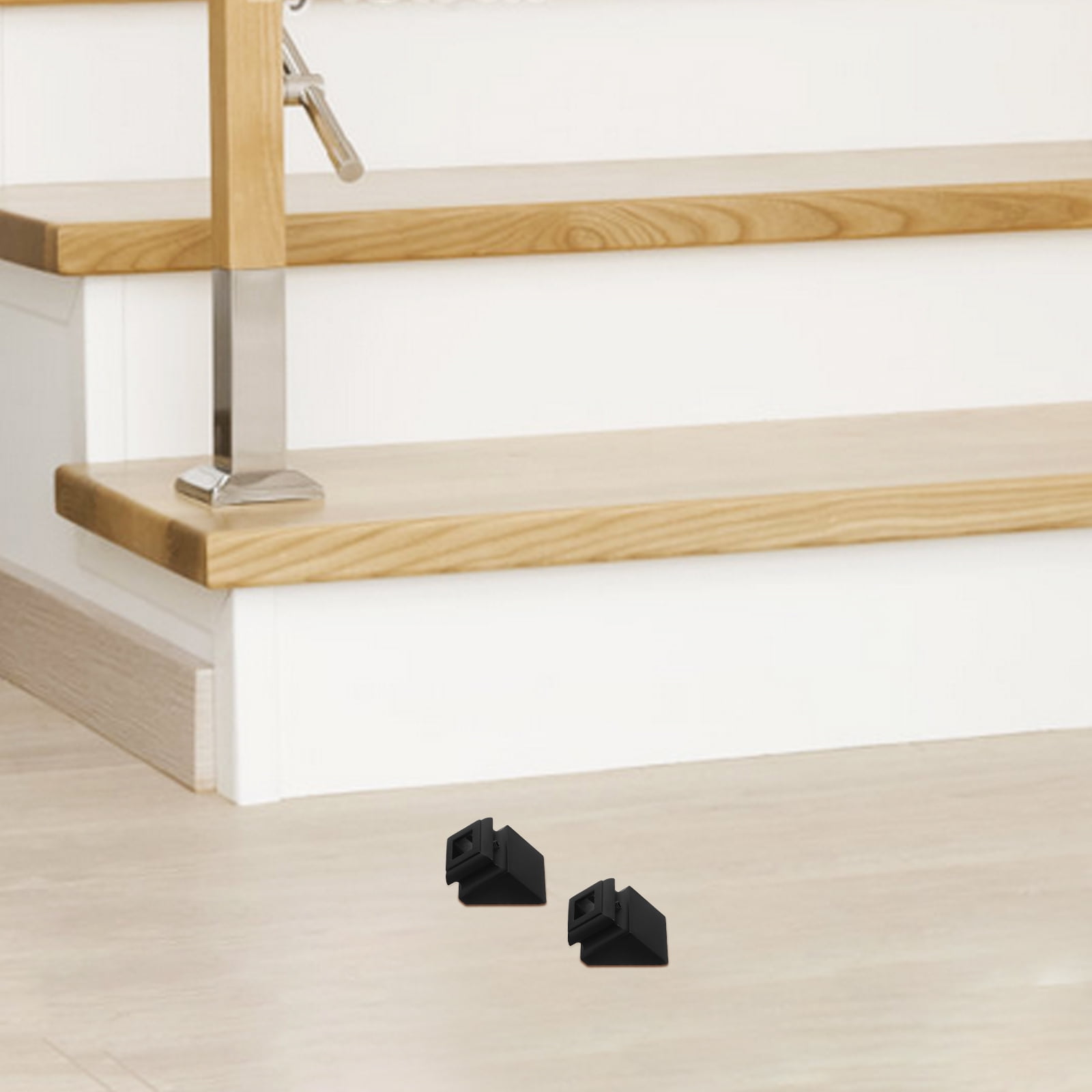 LABSERRON 6Pcs Minimalist Black Iron Baluster For Stair Railing Column ...