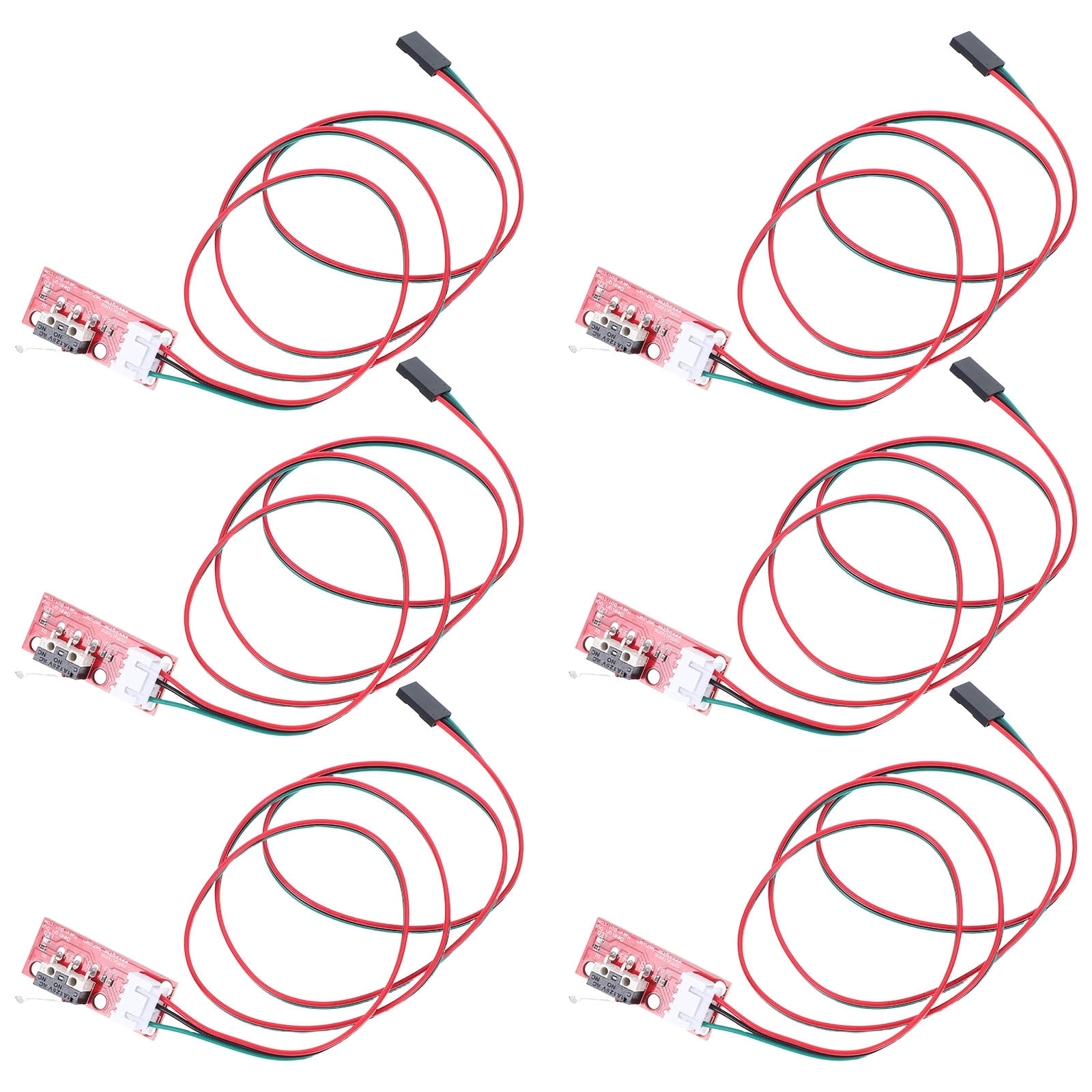 LABSERRON 6Pcs Printer Endstop Limit Switch Micro Limit Switch With ...