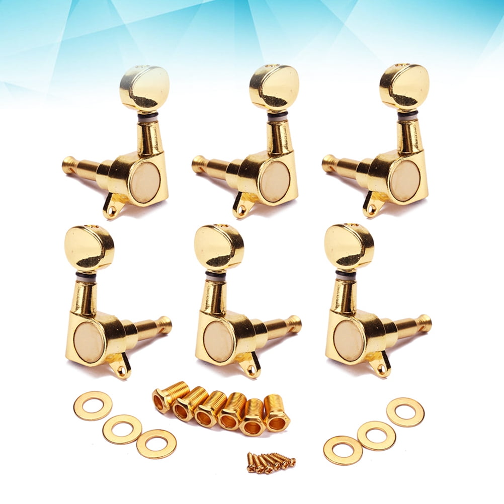 LABSERRON 6Pcs Vintage Locking Tuners Golden For Electric Guitar ...