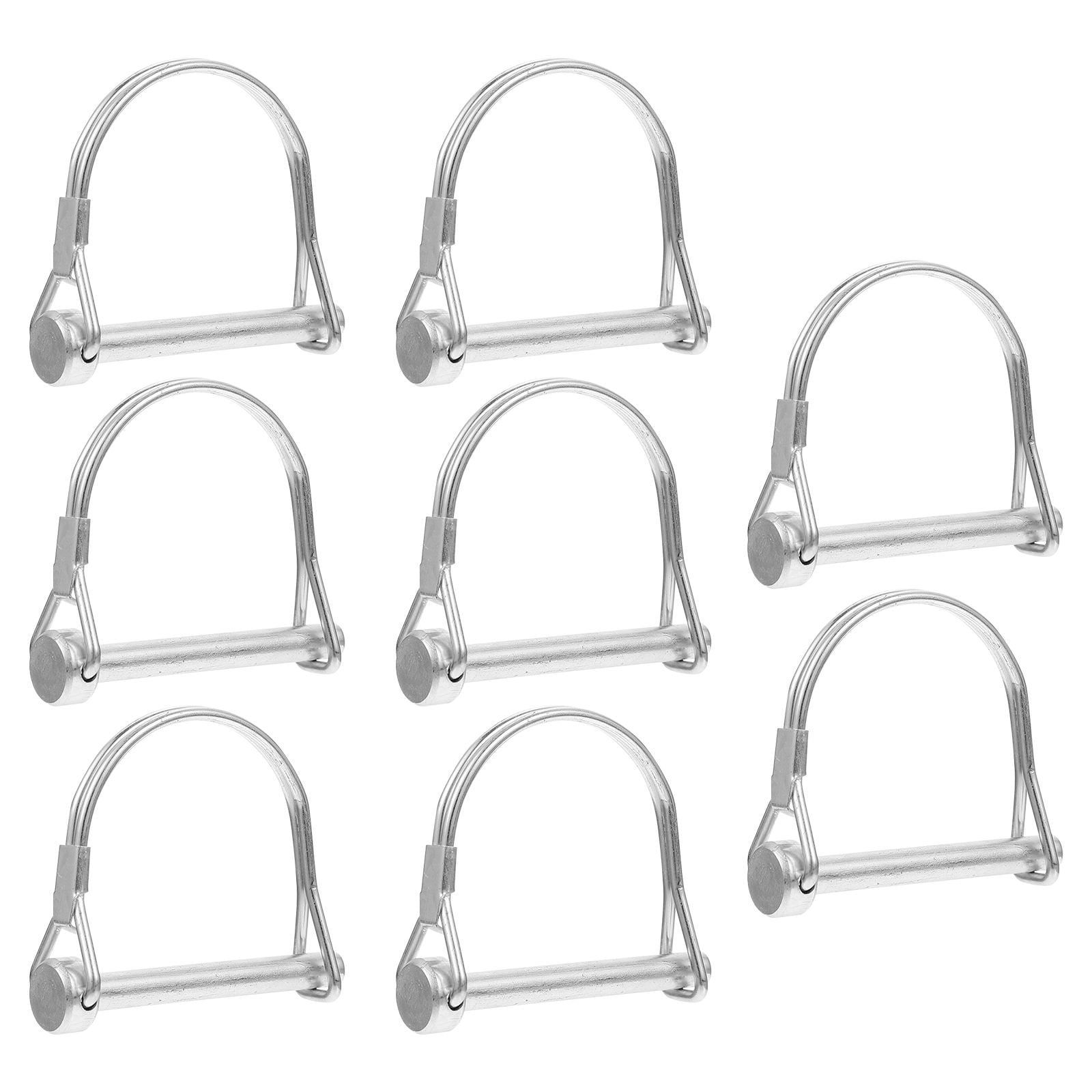 LABSERRON 8Pcs Square Shaft Locking Pin Carbon Steel D Shaped for ...