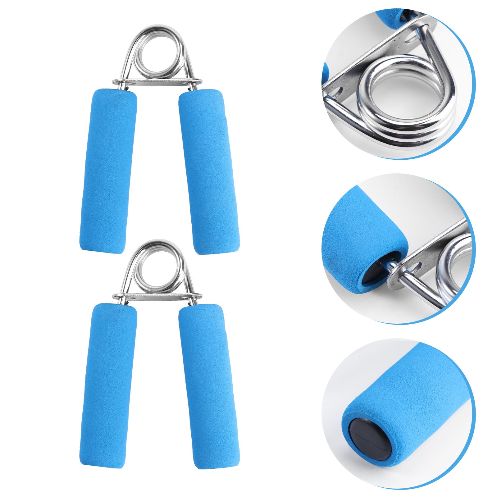LABSERRON Arm Gripper 2Pcs Blue Hand Grip Steel Grippers High Density ...