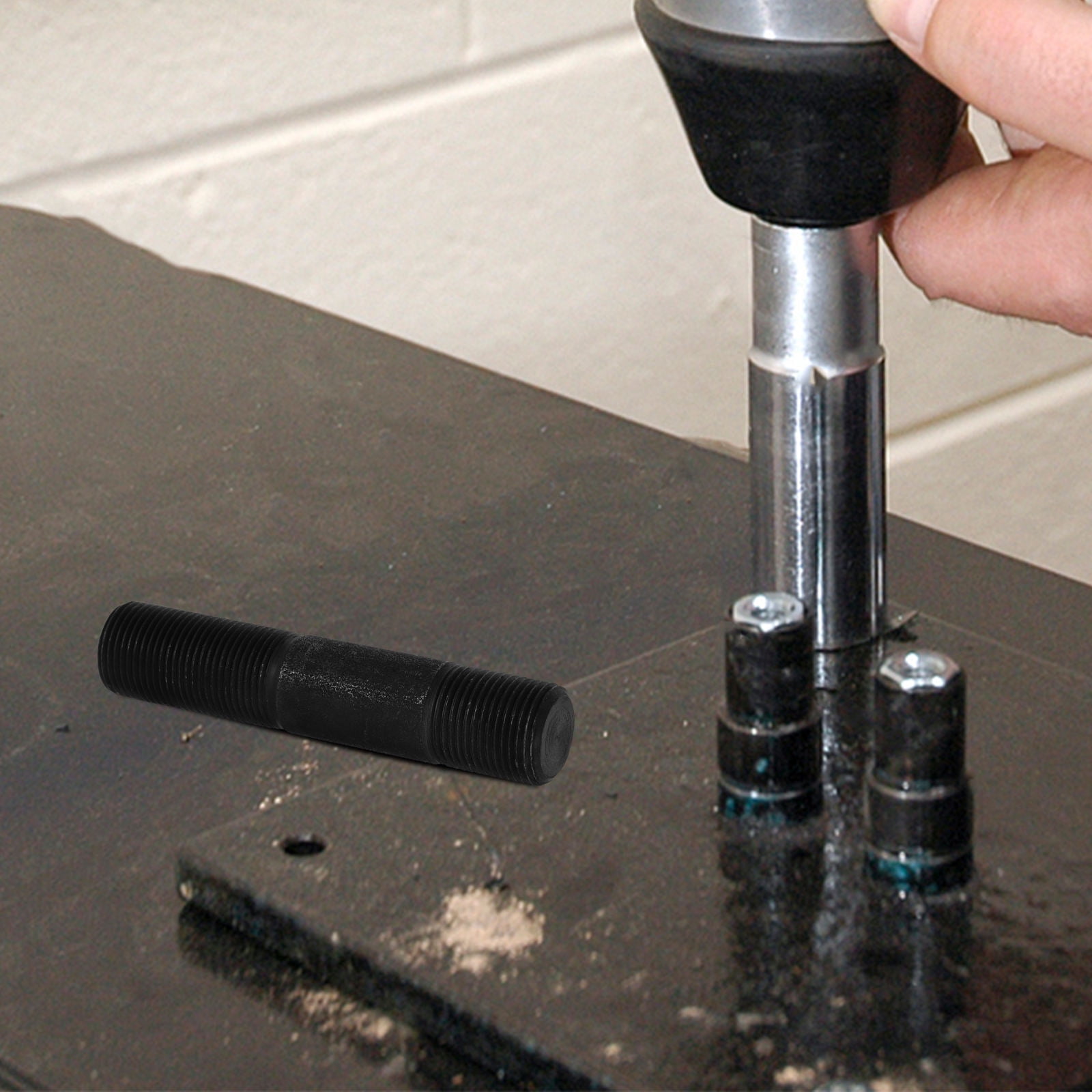 LABSERRON Black Manual Hole Knockout Puncher Tool 1Set For Electrical ...