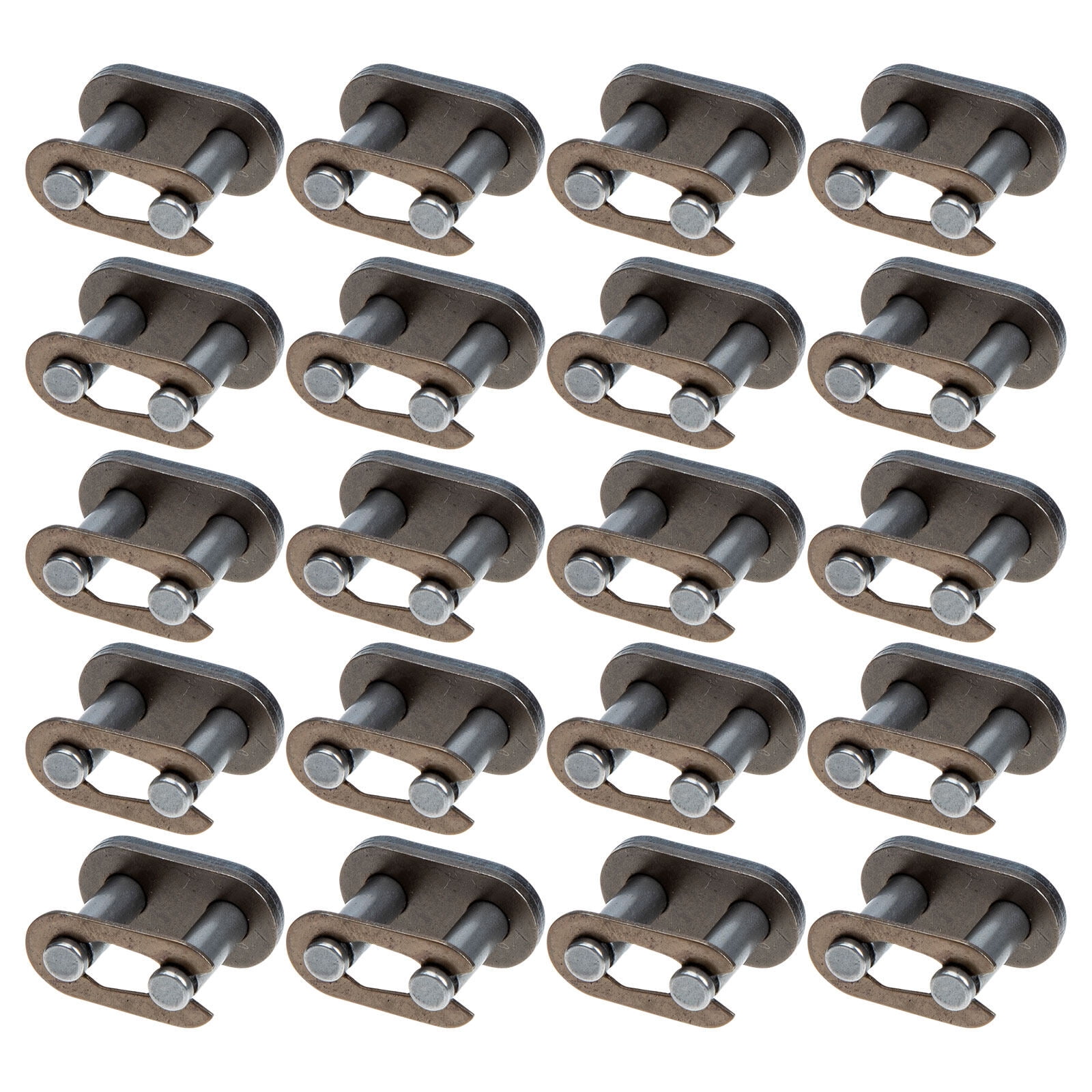 LABSERRON Chain Connecting Link 20Pcs Steel Chain Link for Dirt Bike ...