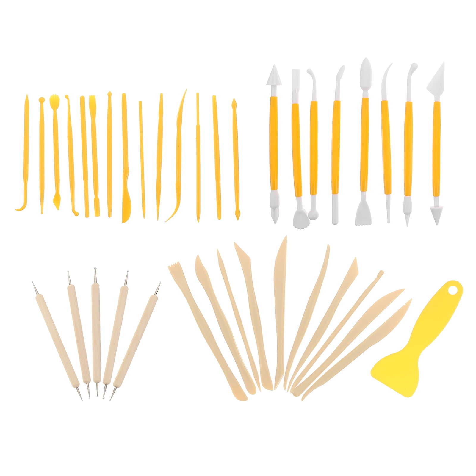 LABSERRON Clay Making Tools 39Pcs Sculpting Kit for Polymer Clay Diy ...