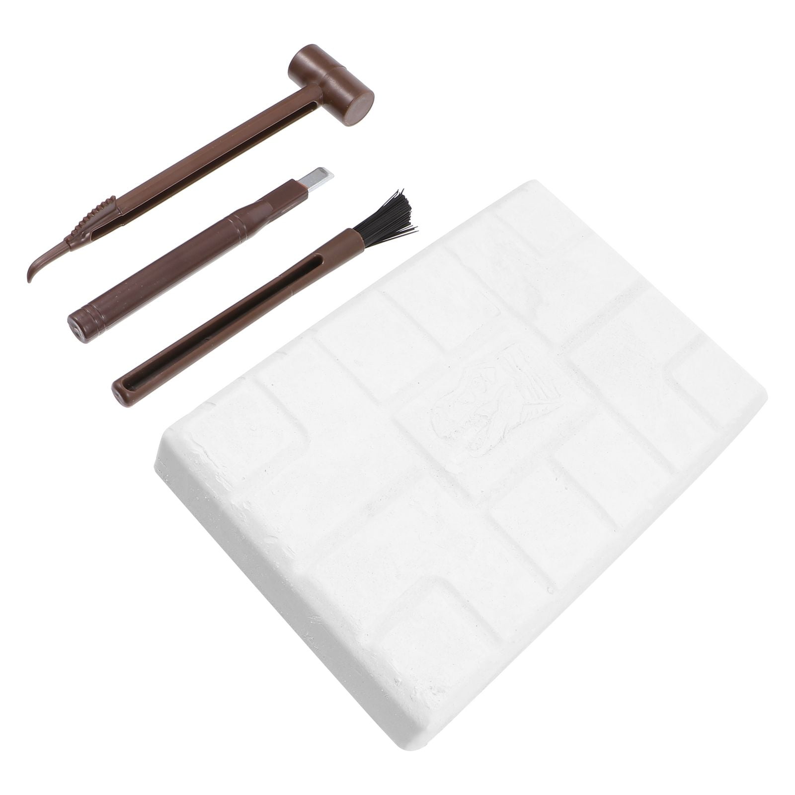 LABSERRON Dinosaur Excavation Toy 5.3x3.7x1.2in Educational Dig Tools ...