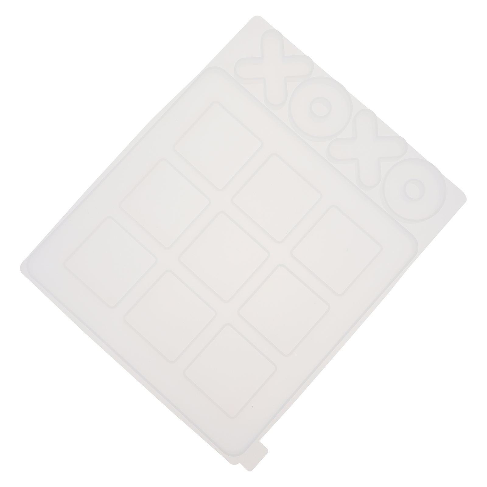 LABSERRON Epoxy Resin Moulds Toe Board Game Mold Large White 1Pcs for ...