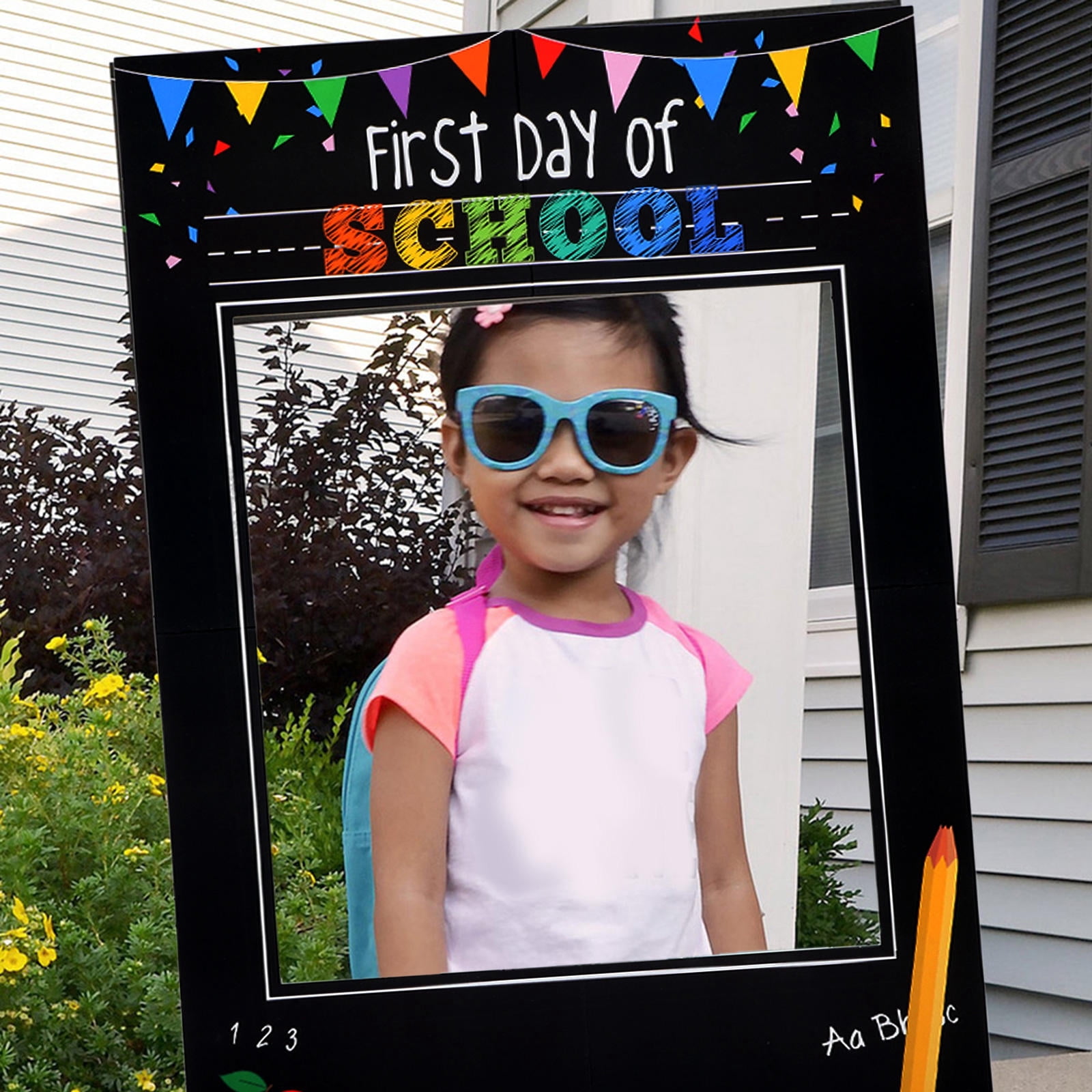 LABSERRON First Day of School Frame for Kids and Teachers 1Pack ...