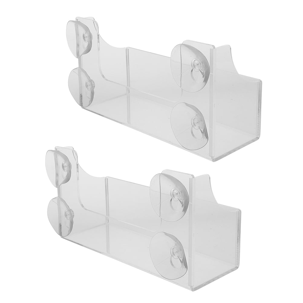 LABSERRON Fridge Door Beverage Rack Suction Cup Spice Shelf Beer Holder ...