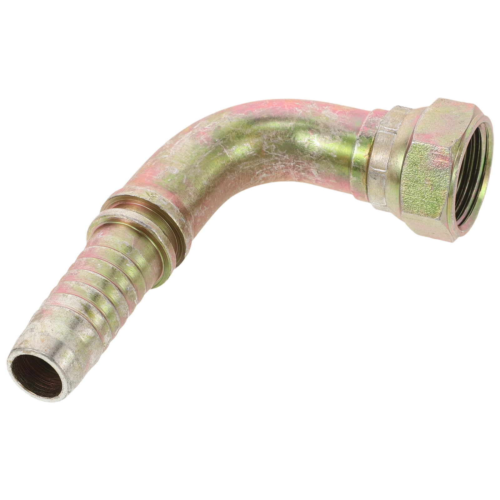 LABSERRON Golden Curved Nozzle Oil Hose Fittings 1Set High-pressure ...