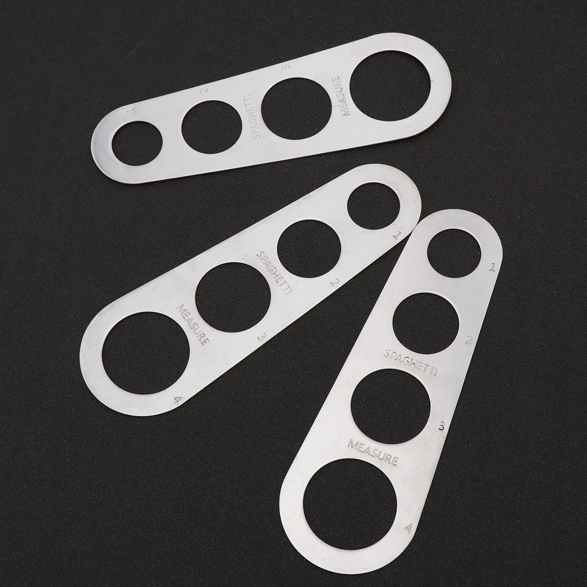 LABSERRON Noodle Measuring Ruler 3Pcs for Spaghetti Portion Control ...