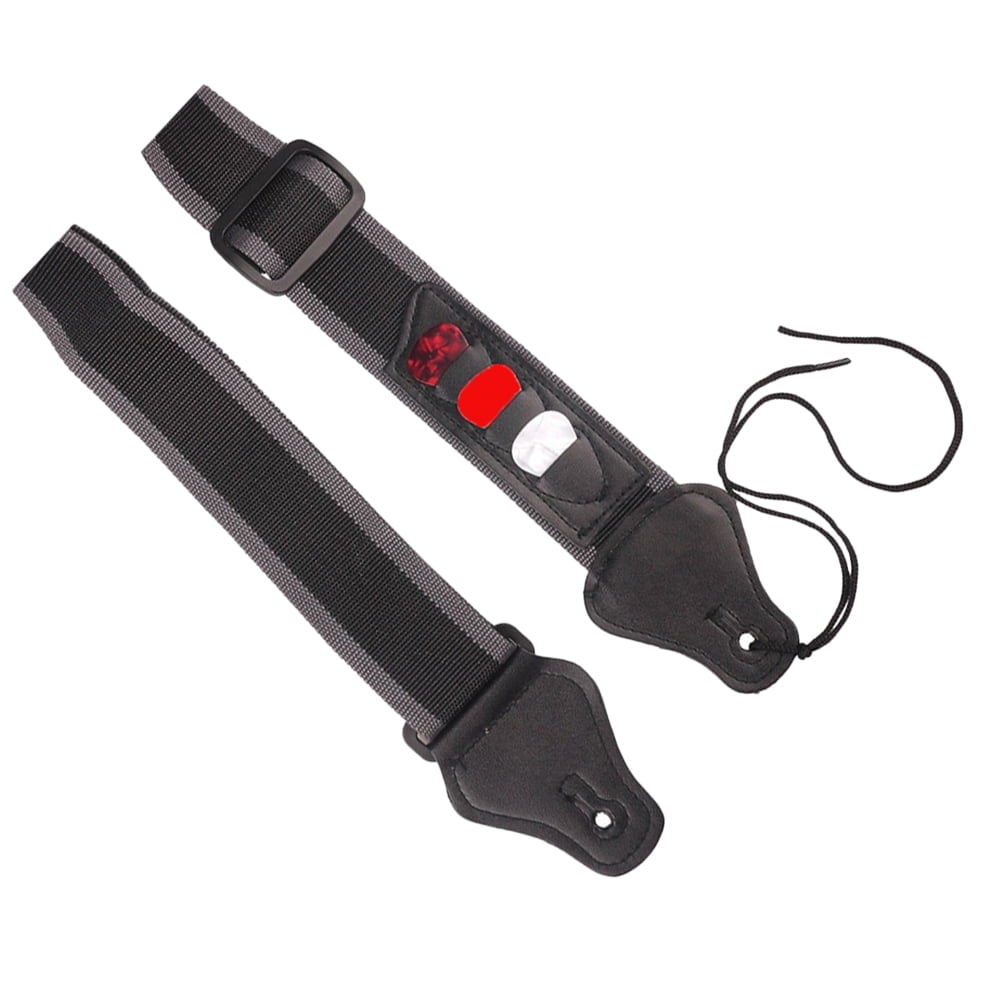 LABSERRON Guitar Straps Electric Nylon 1Set Random Color Built In ...