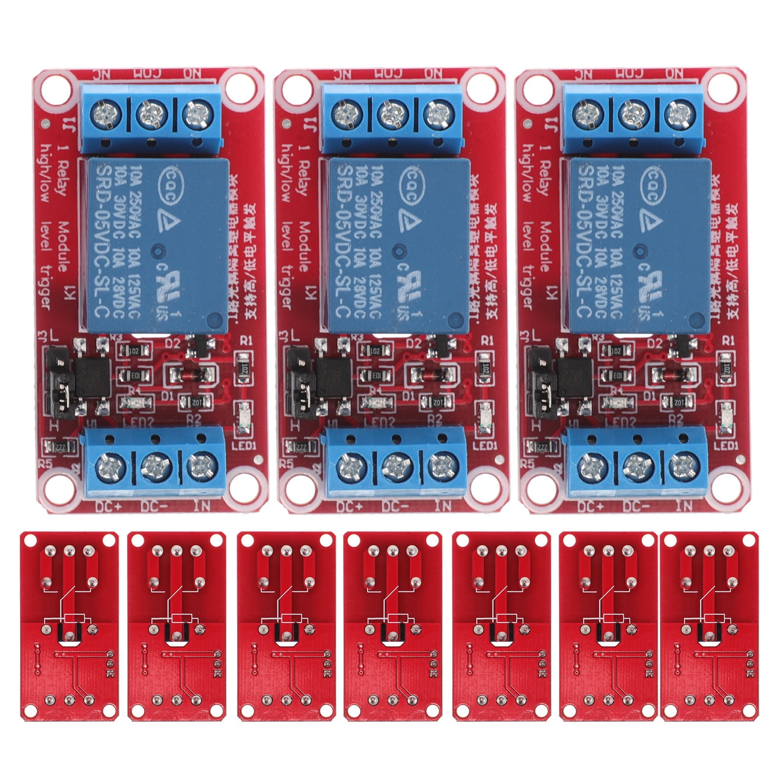 LABSERRON One Way Relay Module 12Pcs Rectangular Expansion Board Design ...