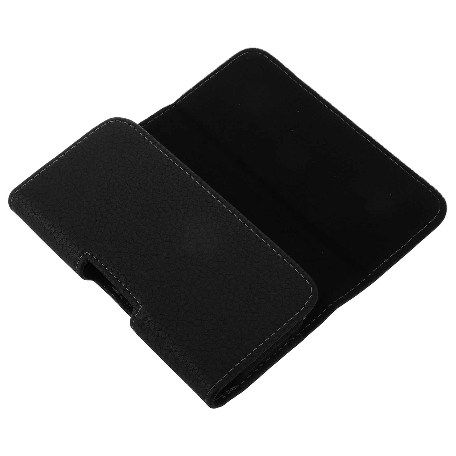 LABSERRON Phone Pouch With Belt Loop Universal Compatibility Horizontal Style Pu Black ...