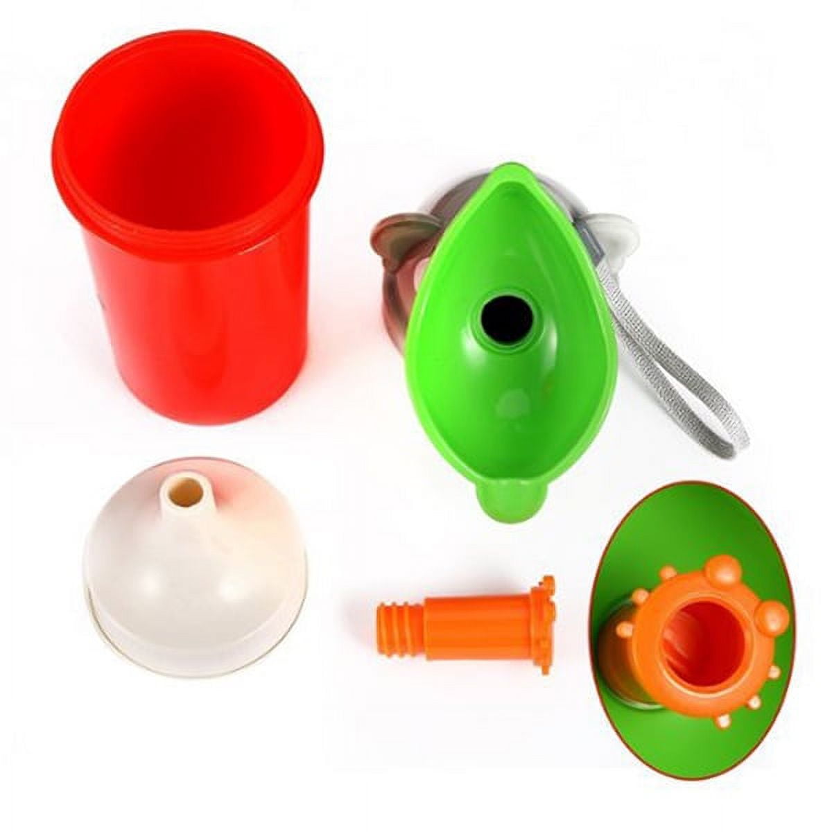 LABSERRON Portable Toddler Potty 1Pcs Red ABS Plastic Baby Girl Urinal ...