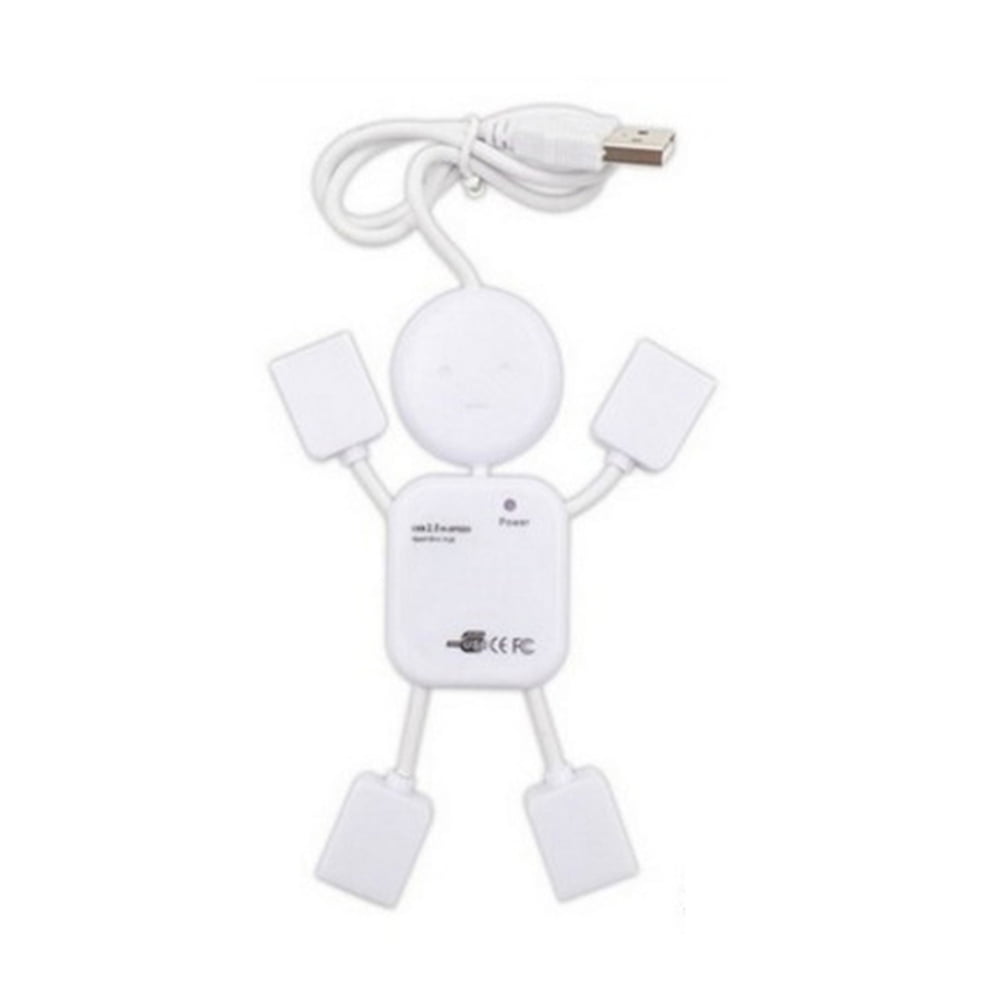 LABSERRON Portable Use 1Pack People Shape USB Hub for Fast Data ...