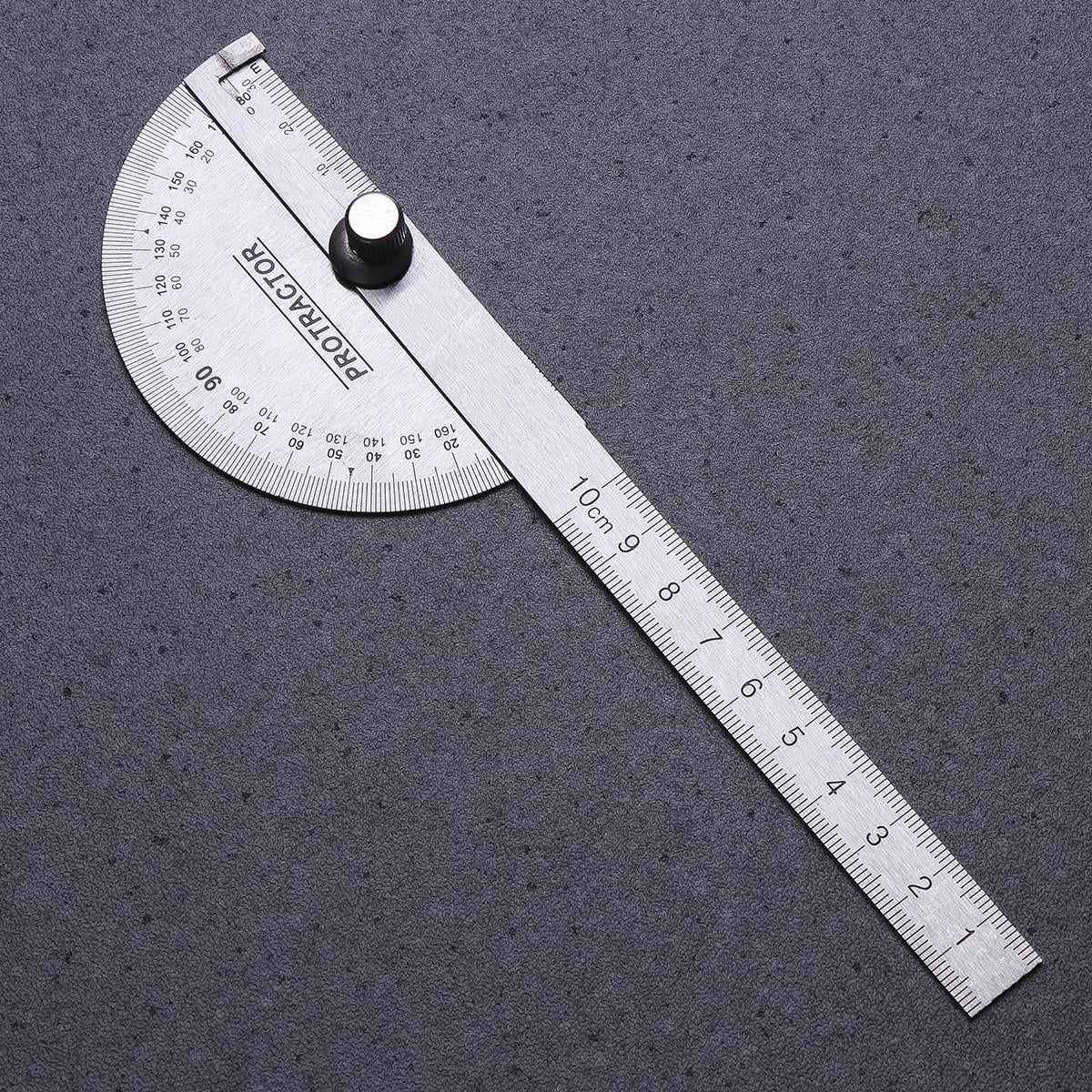 LABSERRON Protractor With Swing Arm 2Pcs 180 Degree Stainless Steel ...